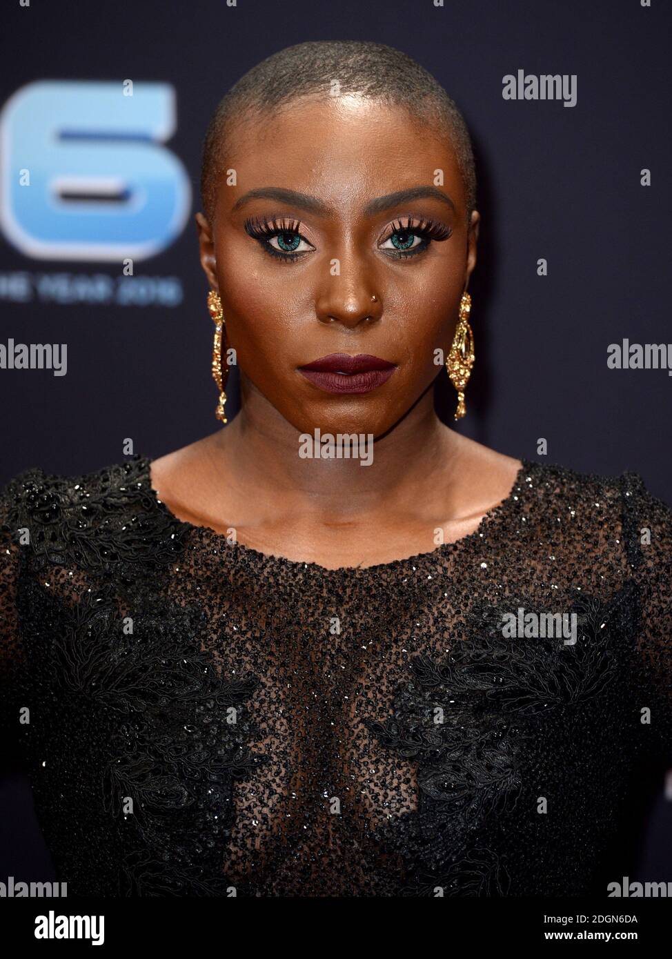 Laura Mvula during the red carpet arrivals for BBC Sports Personality ...