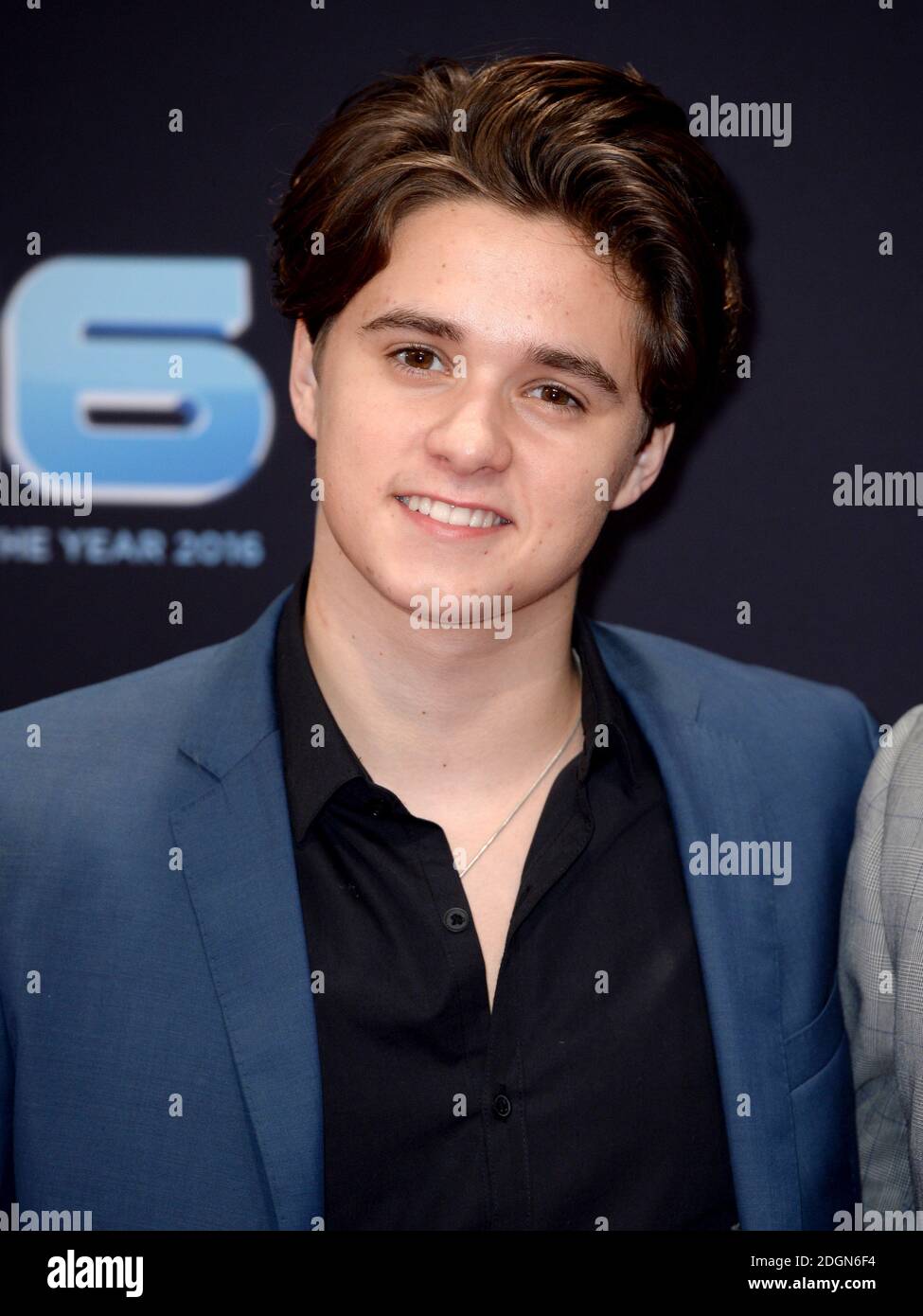 Brad Simpson from the Vamps during the red carpet arrivals for BBC ...