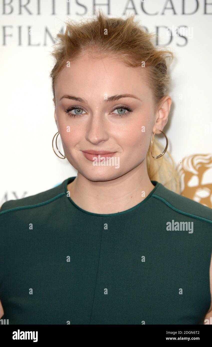 Sophie Turner attends the EE British Academy Film Awards Nominations ...