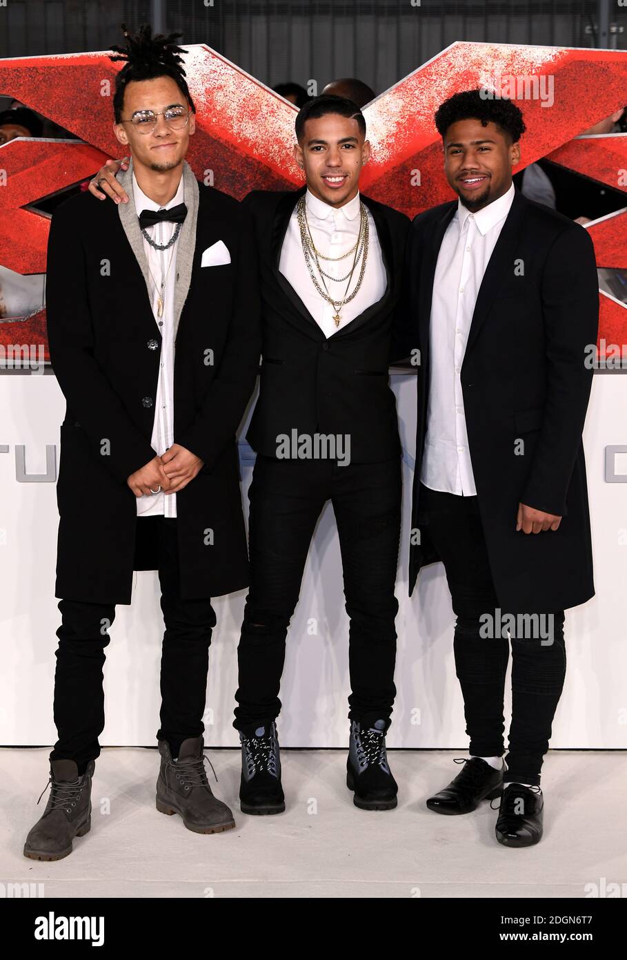 Five After Midnight's Kieran Alleyne, Jordan 'Jay' Lee and Nathan Lewis ...