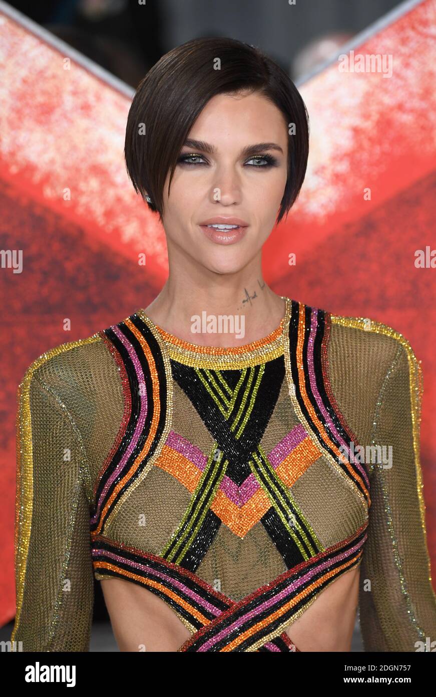 Ruby Rose attending the xXx: Return of Xander Cage Premiere at the O2 ...
