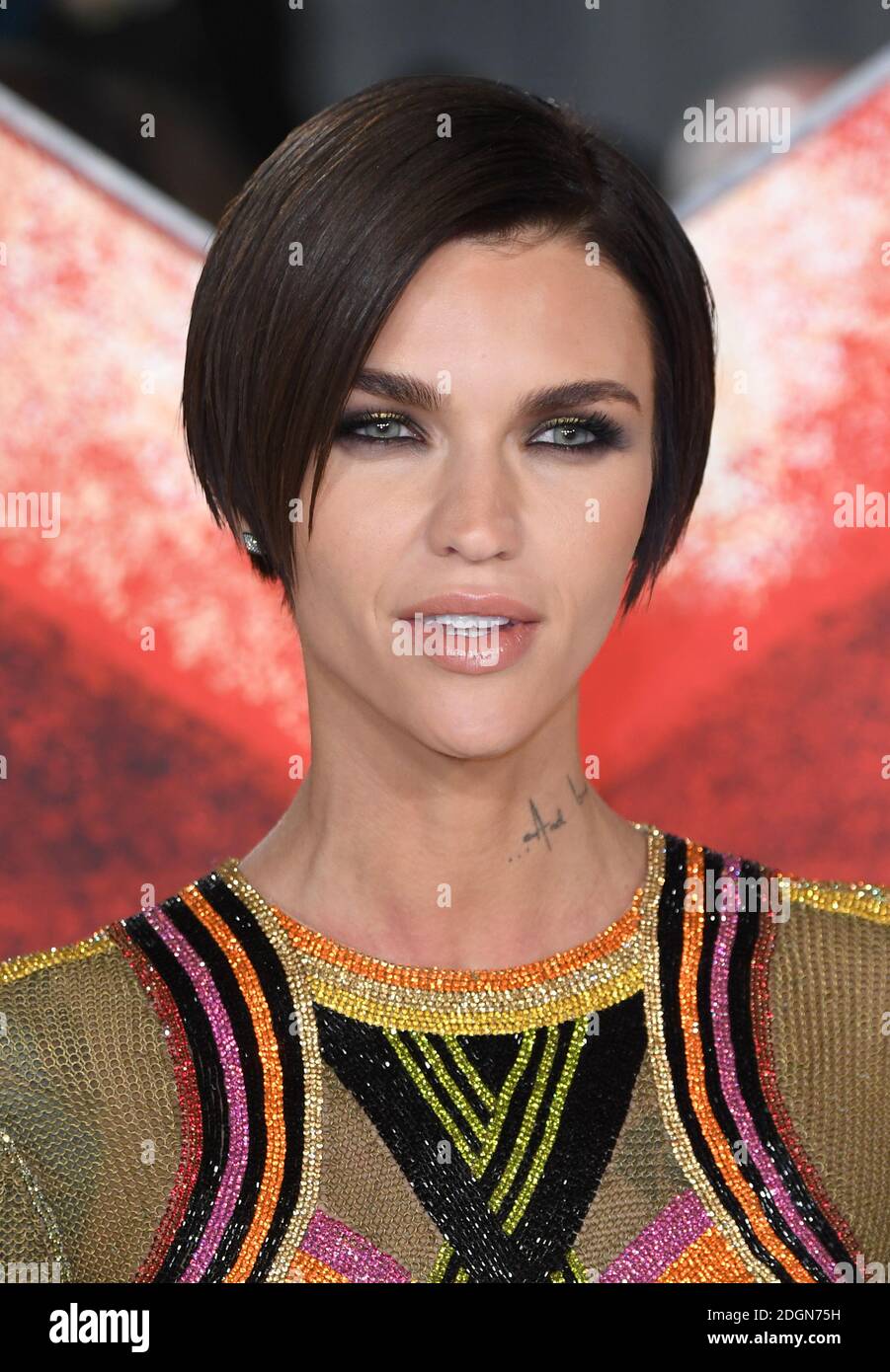 Ruby Rose attending the xXx: Return of Xander Cage Premiere at the O2 ...