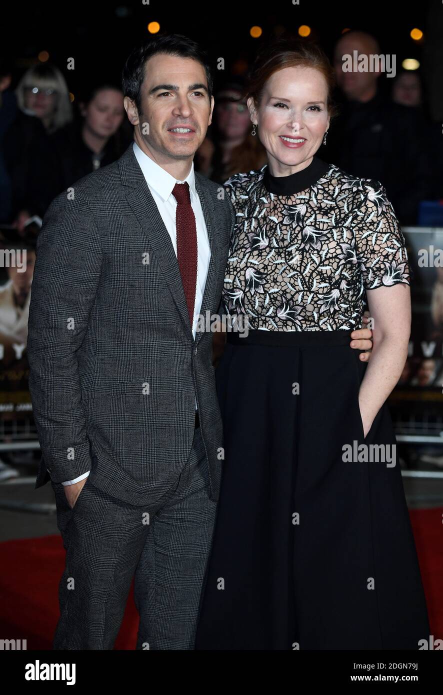 Chris Messina and Jennifer Todd attending the Live By Night Premiere at ...