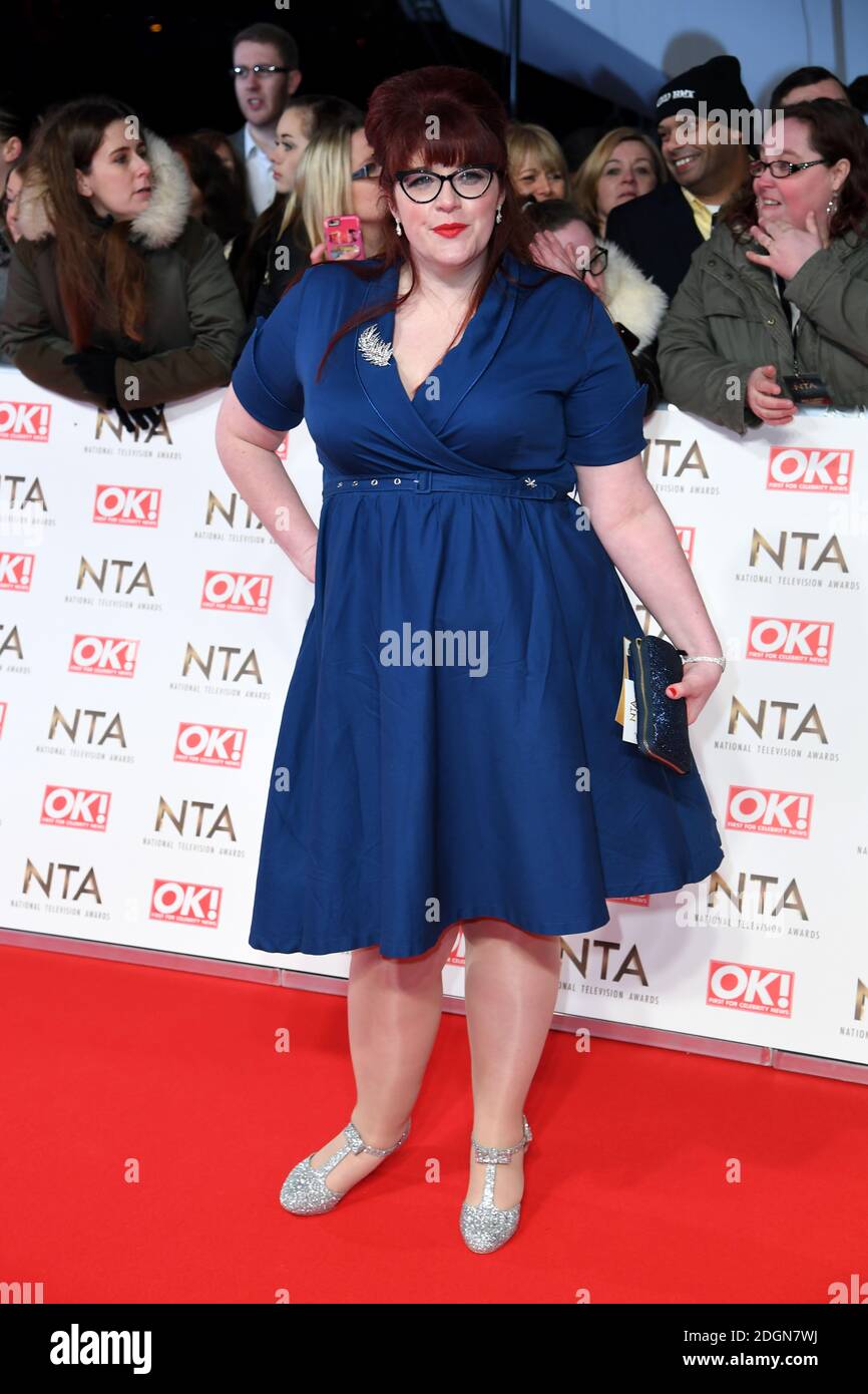 Jenny Ryan attending the National Television Awards 2017 held at the O2 ...