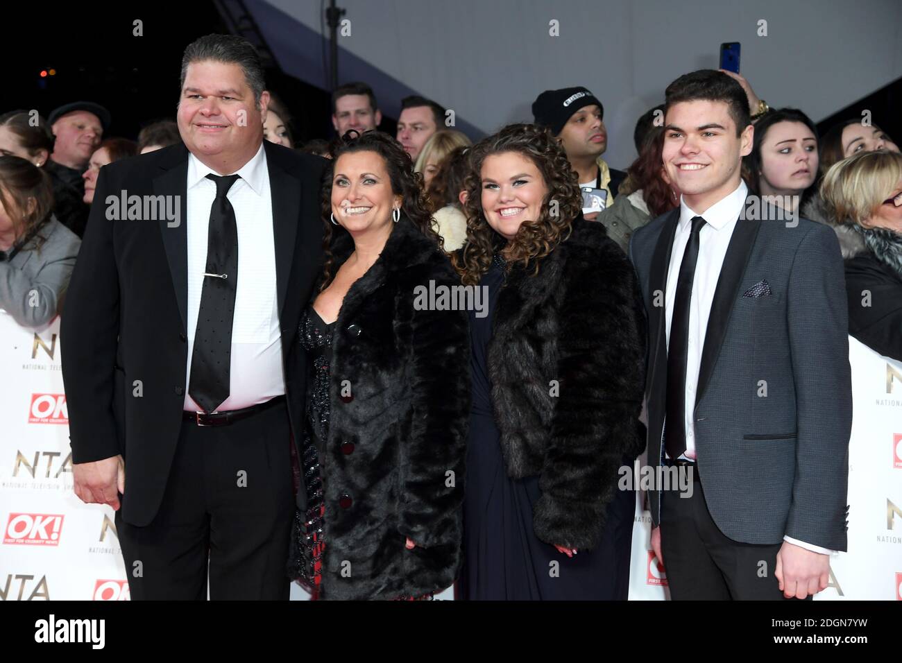 (left to right) Jon Tapper, Nikki Tapper, Amy Tapper and Josh Tapper ...