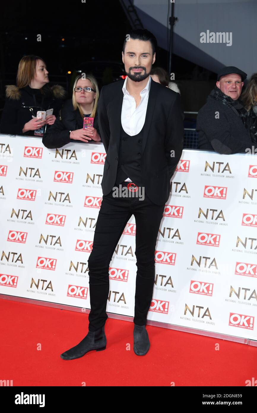 Ryan Clark-Neal attending the National Television Awards 2017 held at ...
