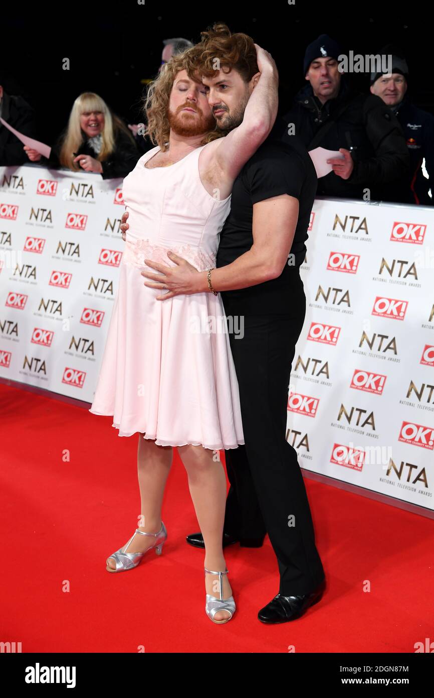 Leigh Francis and Paddy McGuinnes attending the National Television ...