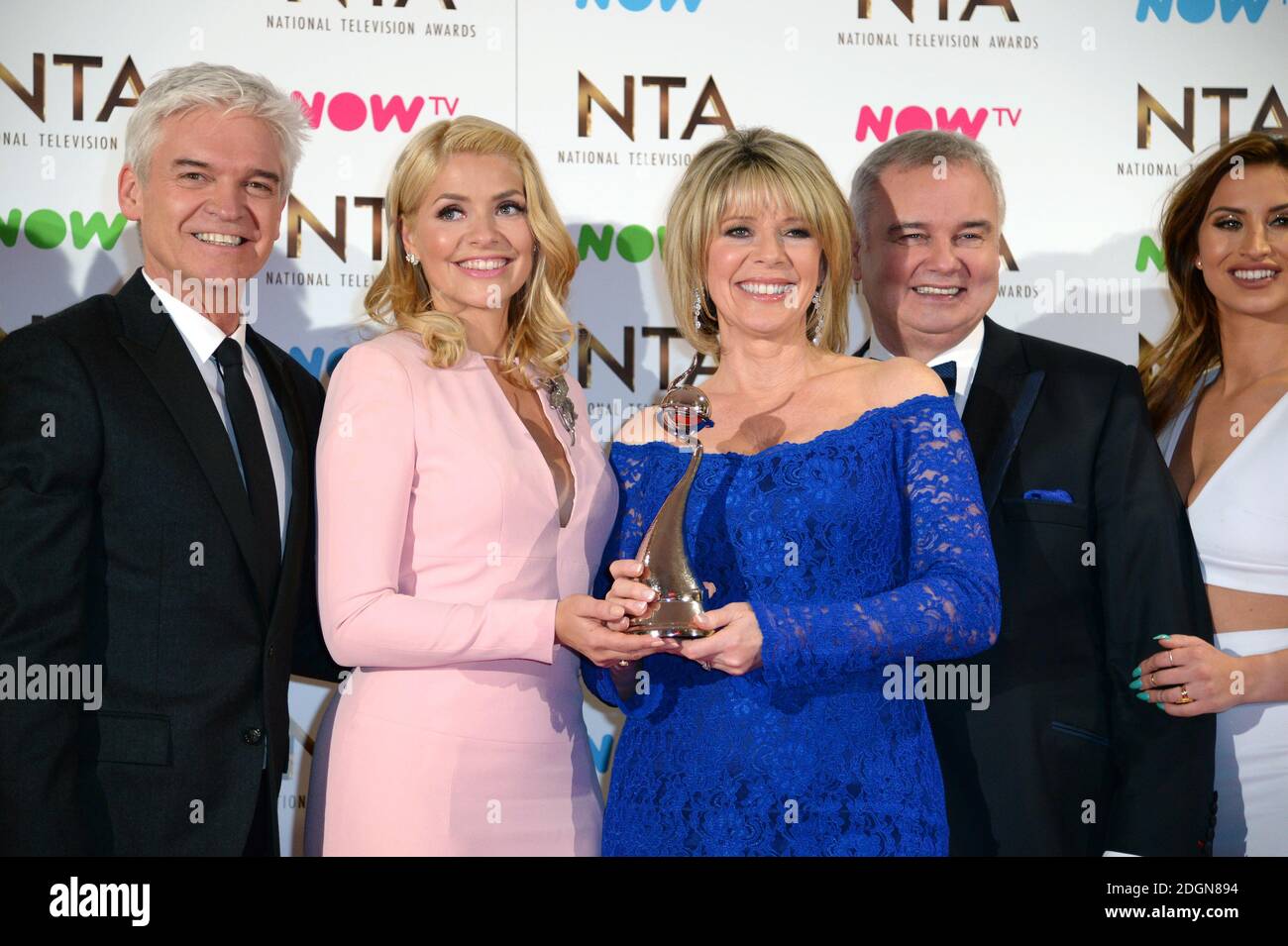Holly Willoughby, Phillip Schofield, Ruth Langsford and Eamonn Holmes ...