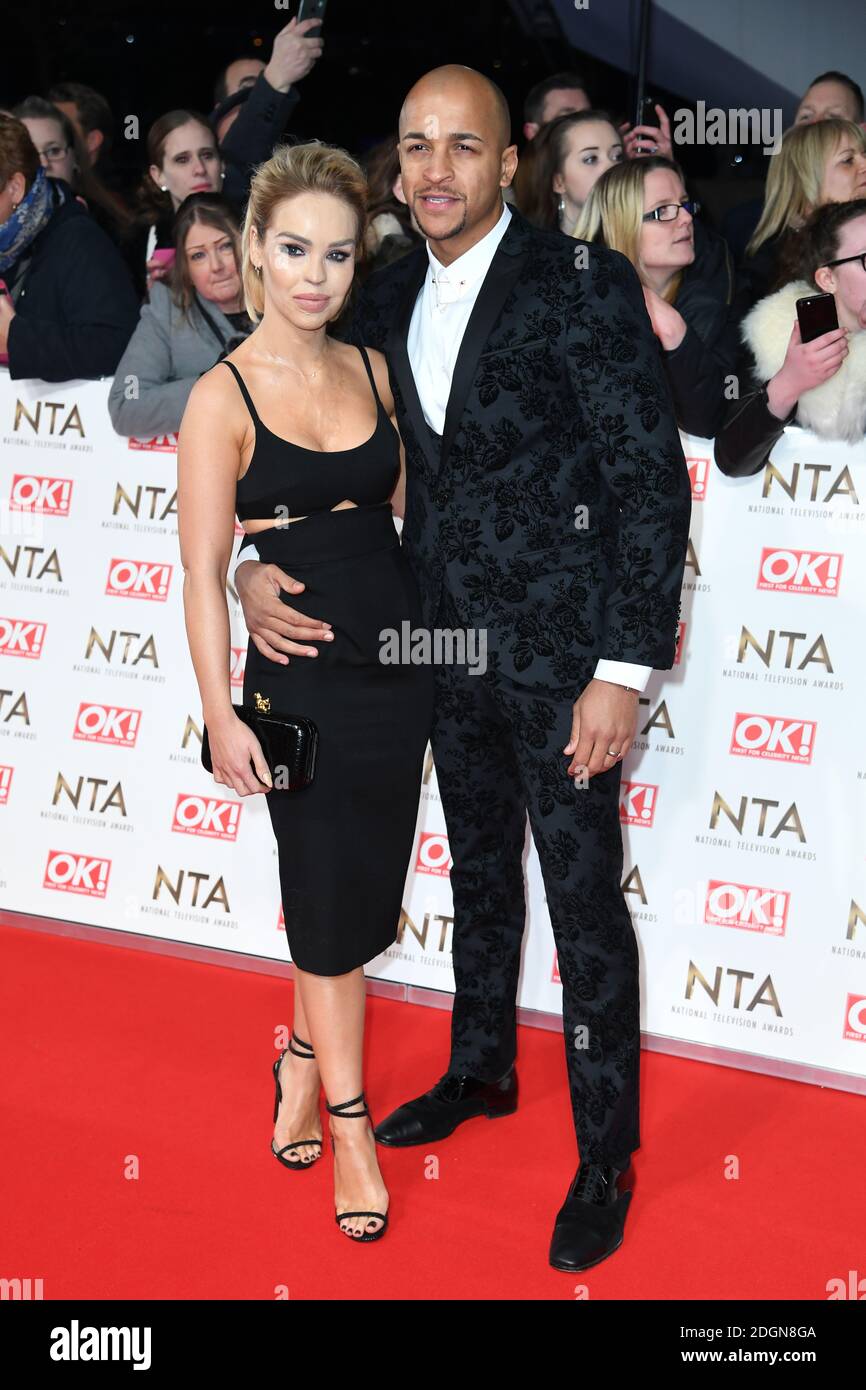 Katie Piper and Richard James Sutton attending the National Television ...
