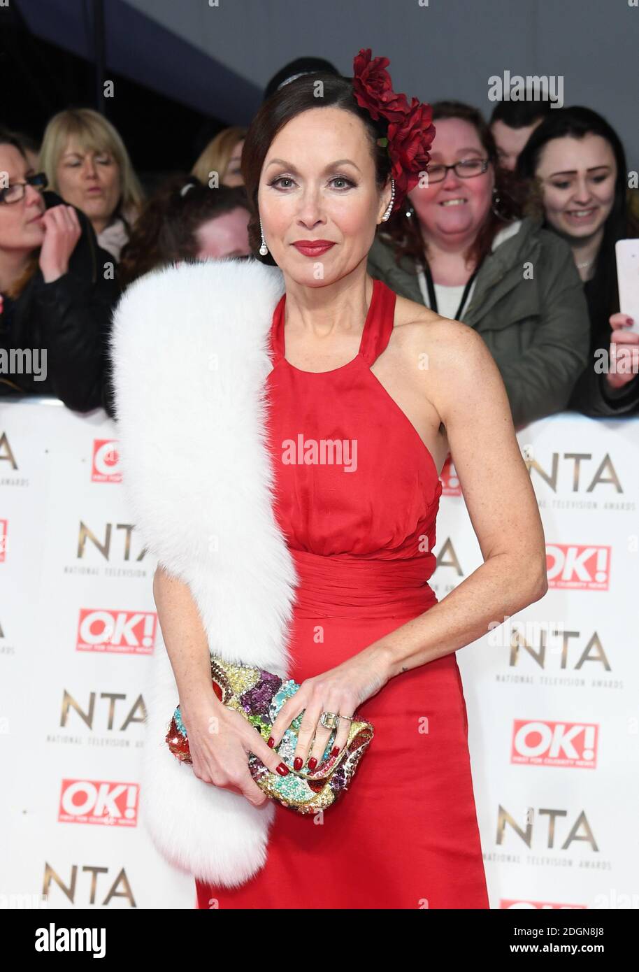 Amanda Mealing attending the National Television Awards 2017 held at ...
