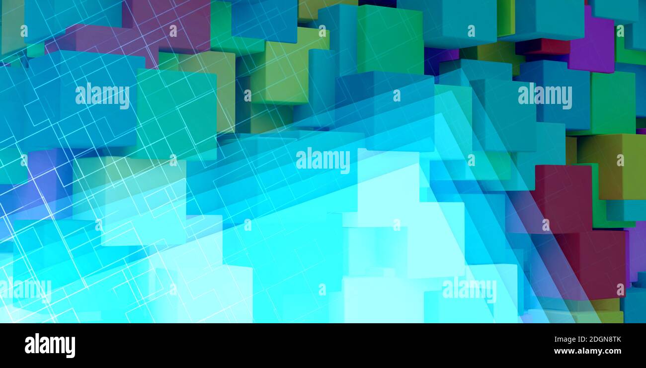 Futuristic Abstract Concept Stock Photo - Alamy