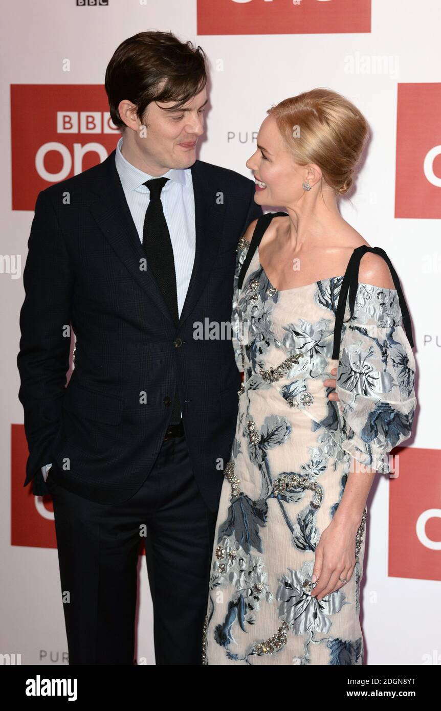 Sam Riley and Kate Bosworth arriving at the World Premiere of the BBC ...