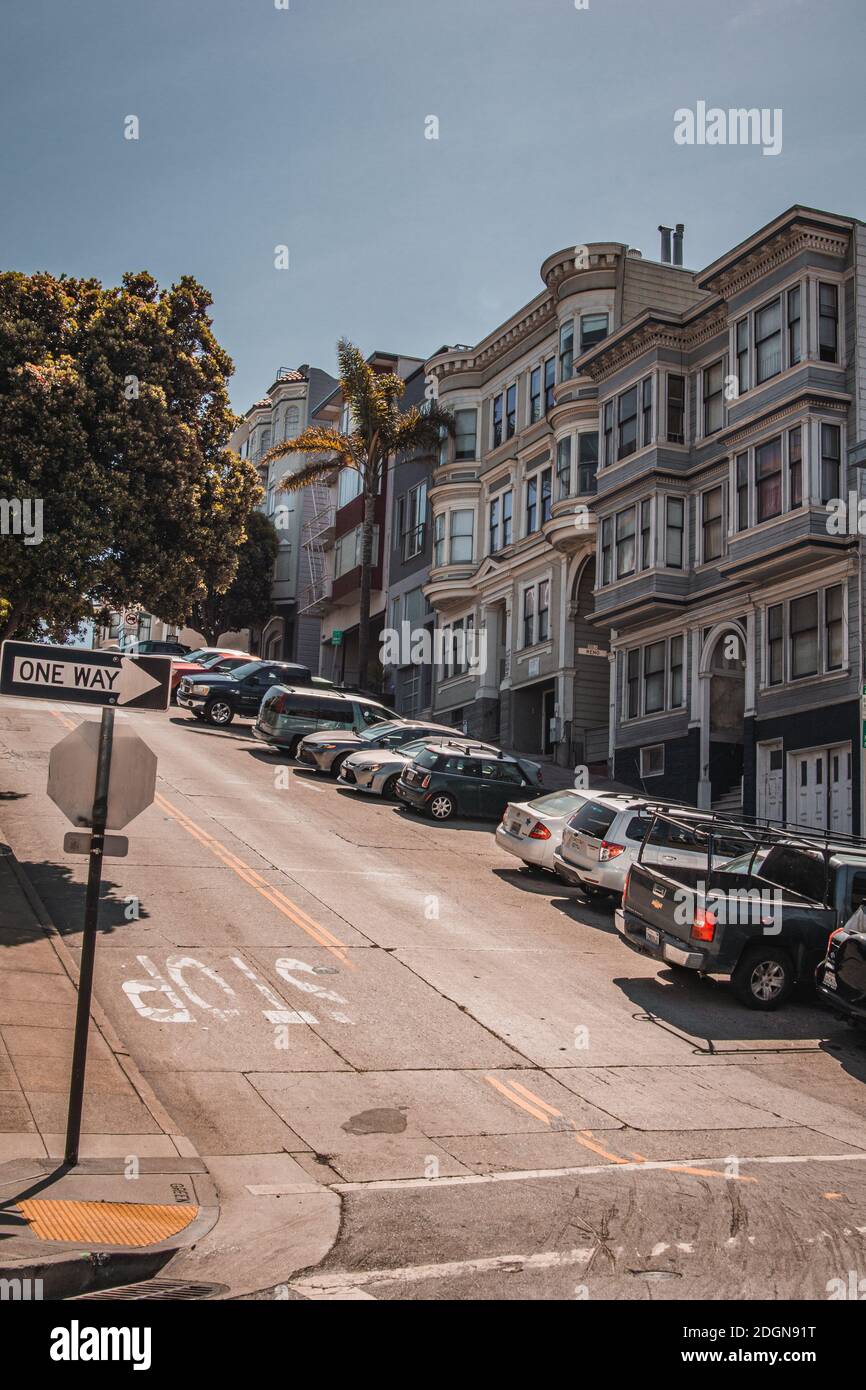San Francisco Street Photography Stock Photo - Alamy