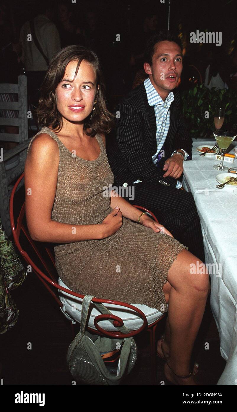 Jade Jagger and boyfriend out in London. Three quarter length. Â©Doug ...
