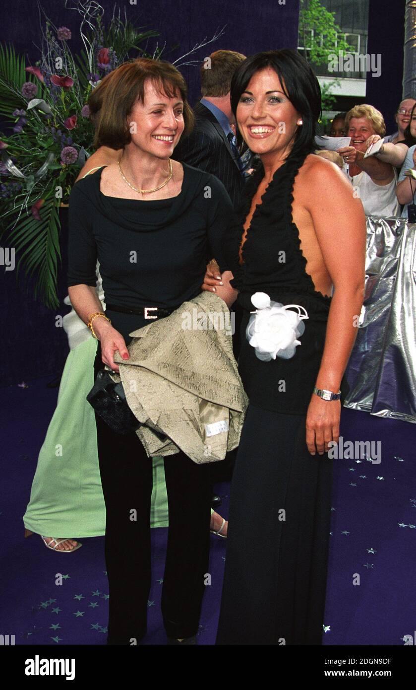 Jessie Wallace and mum out in London. Three quarter length. Â©Doug ...