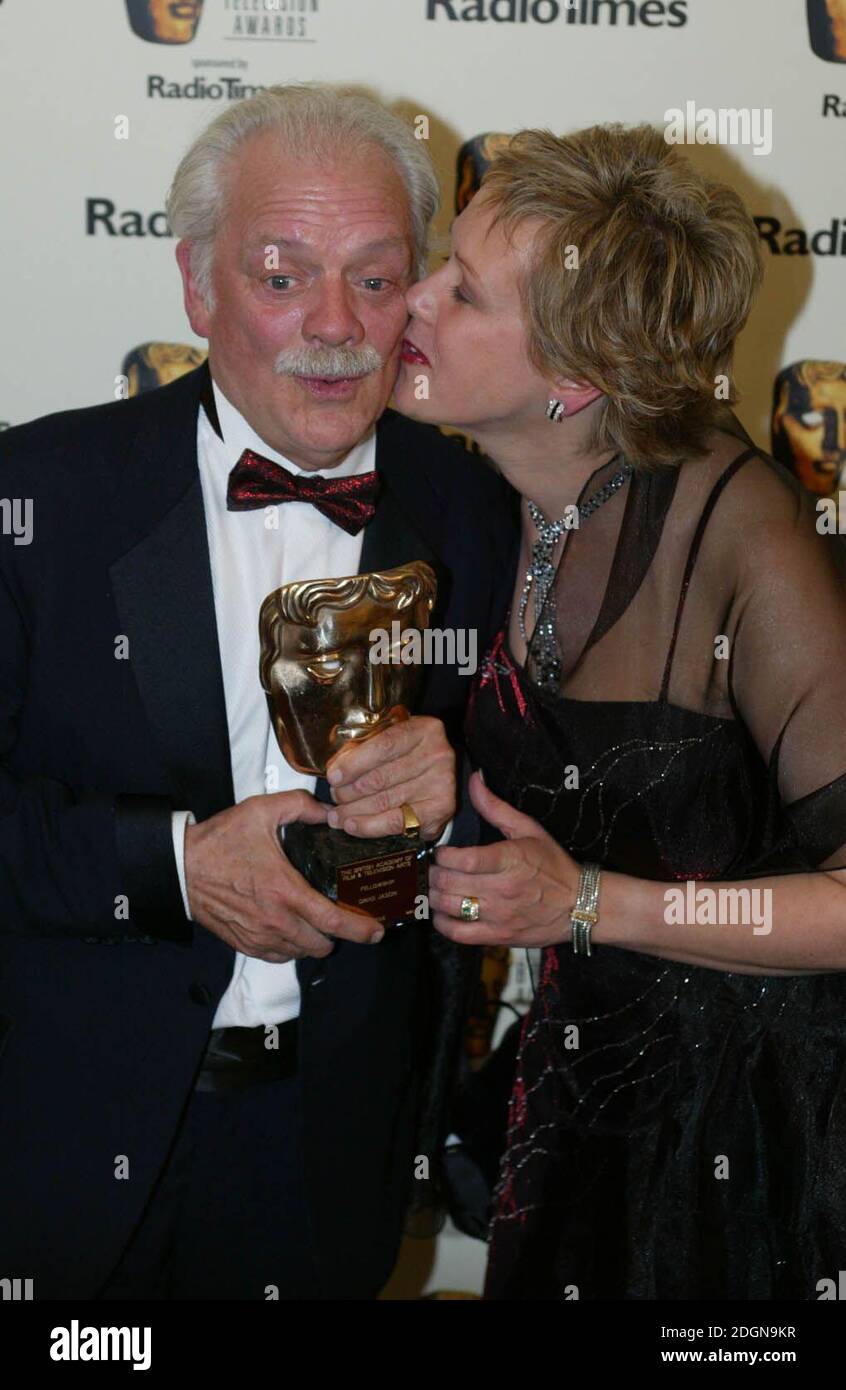David Jason and his wife photographed at the BAFTA Television Awards ...