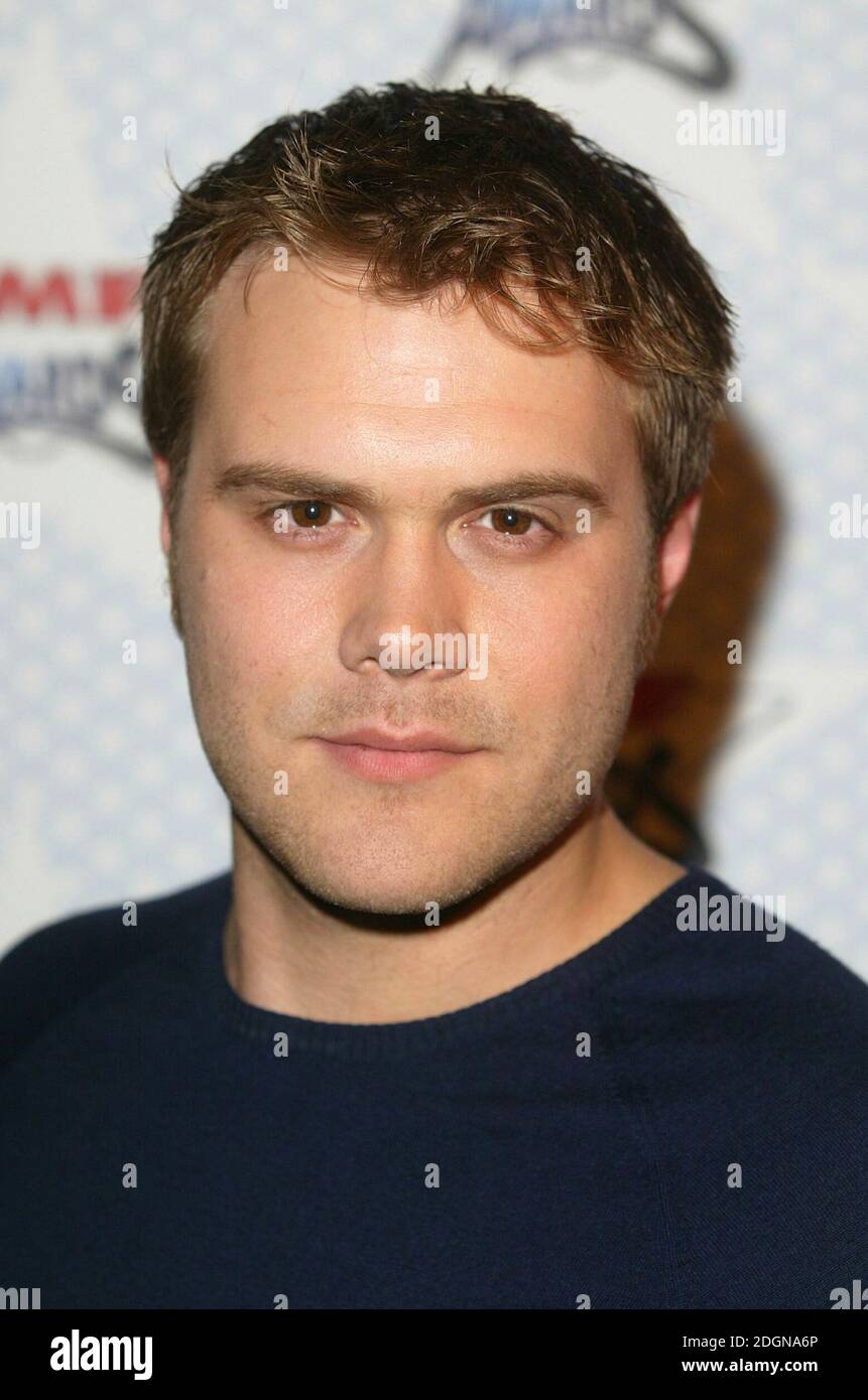 Daniel Bedingfield at the TMF Awards in Rotterdam, Holland. Headshot. Â ...