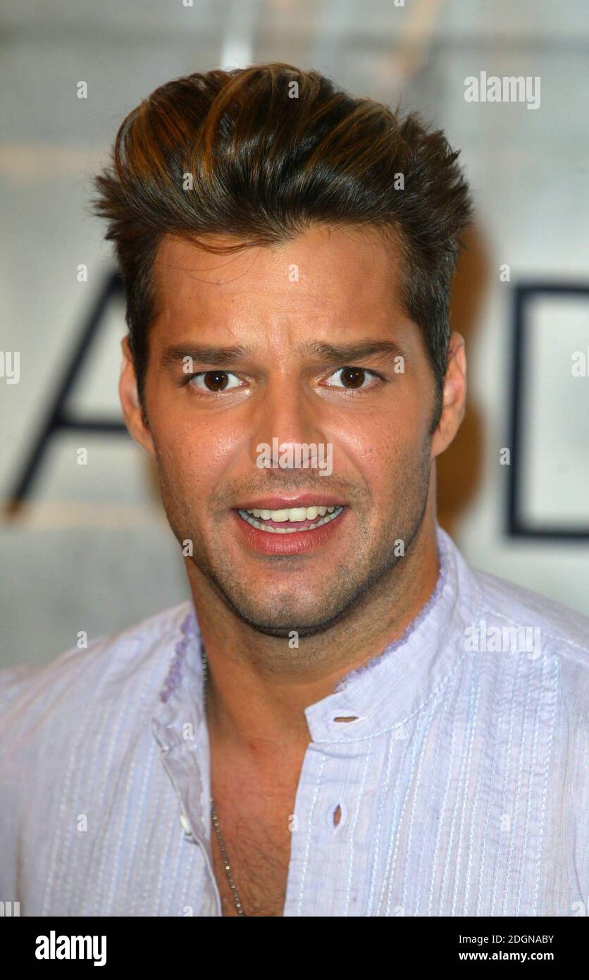 Ricky Martin launching his new album Alma Del Silencio in Rotterdam ...