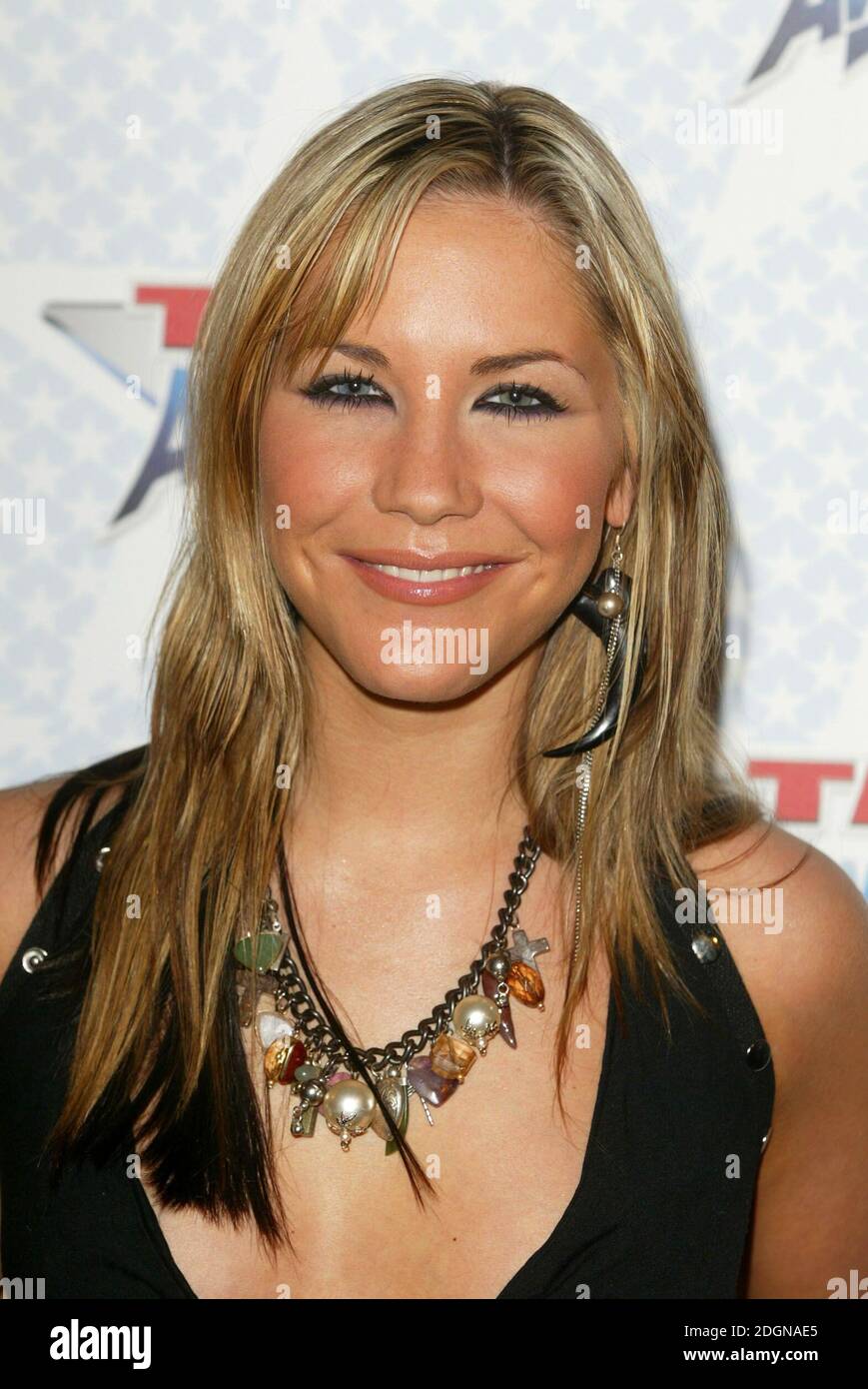 Heidi from Sugababes at the TMF Awards in Rotterdam, Holland. Headshot ...