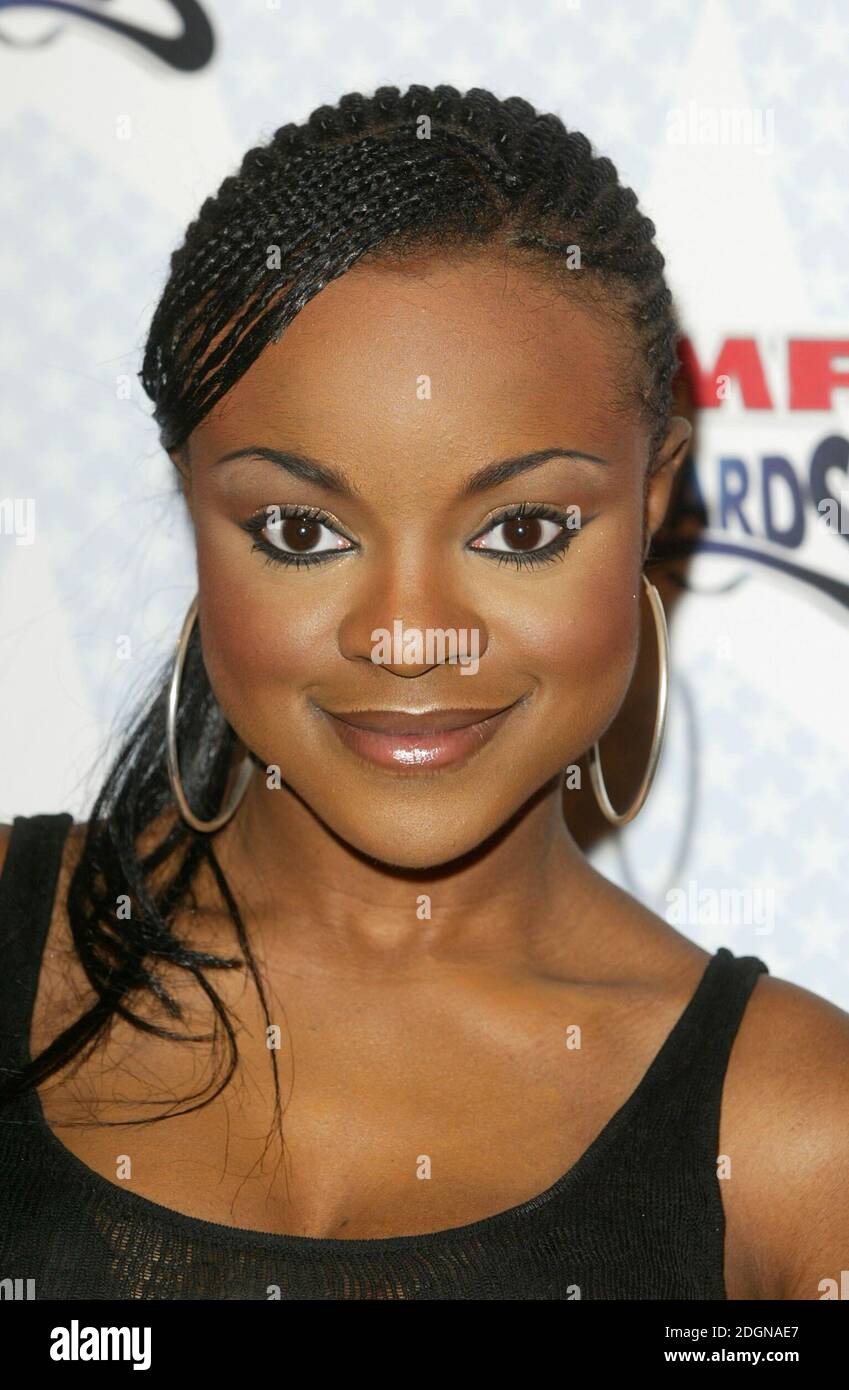 Keisha from the Sugababes at the TMF Awards in Rotterdam, Holland ...
