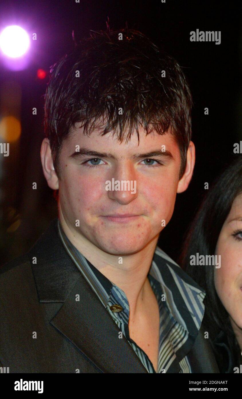James Alexandrou arriving at the 2002 TV Moments, BBC Television Centre ...