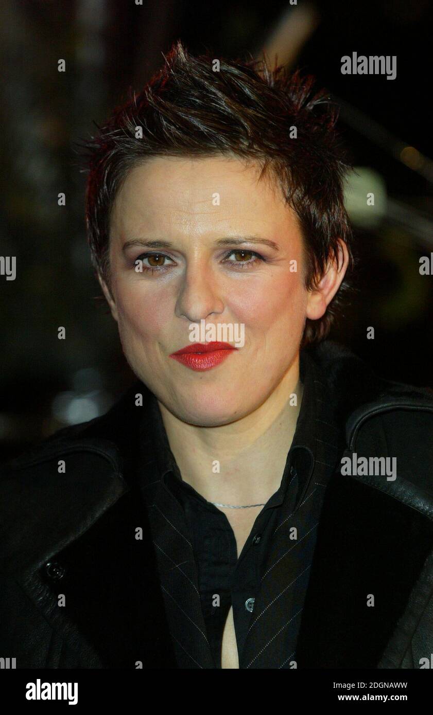 Ronah Cameron arriving at the 2002 TV Moments, BBC Television Centre ...