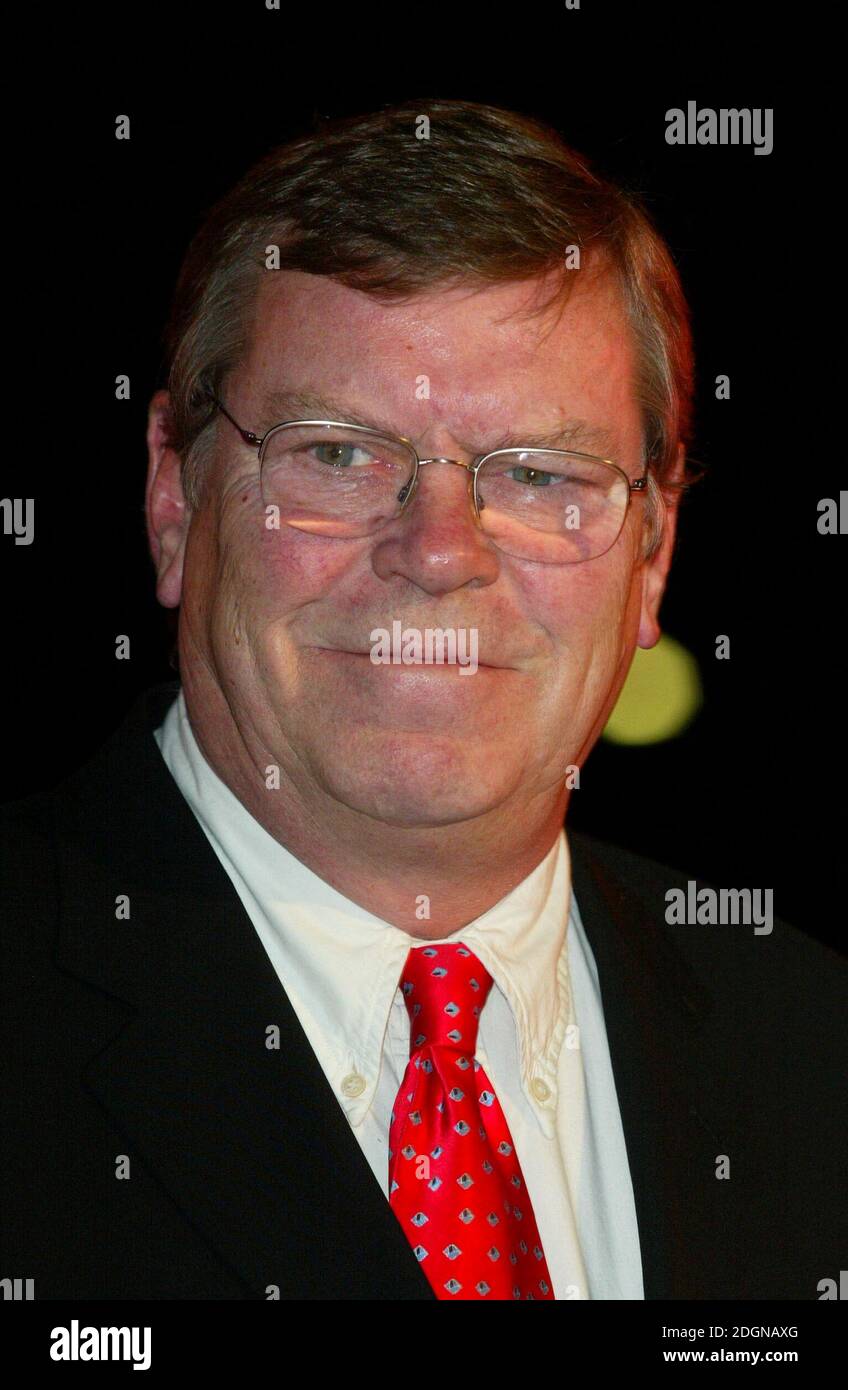 Warren Clarke arriving at the 2002 TV Moments, BBC Television Centre ...