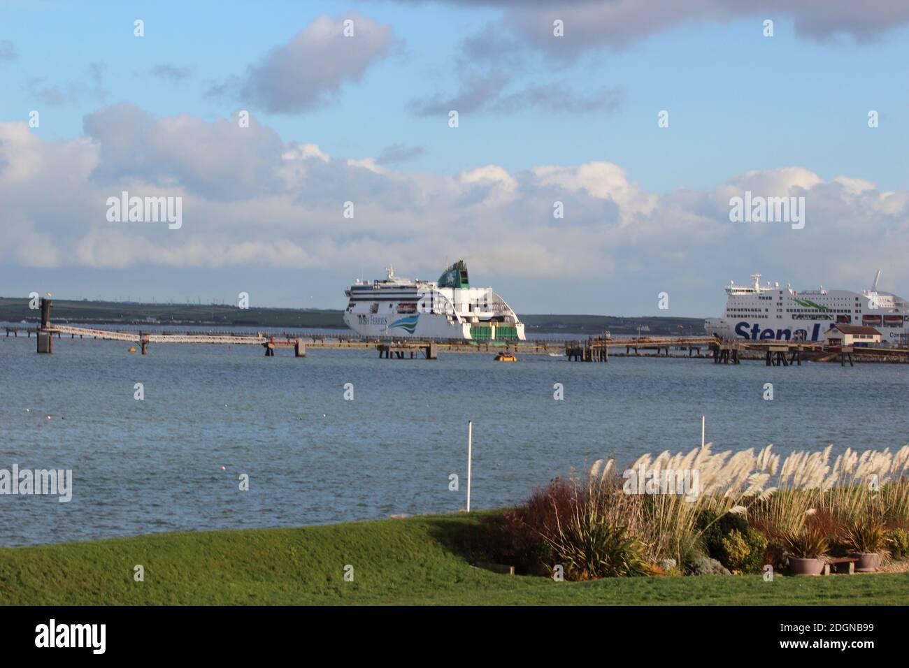 Holyhead port is a major Irish sea port serving Ireland and Anglesey on ...