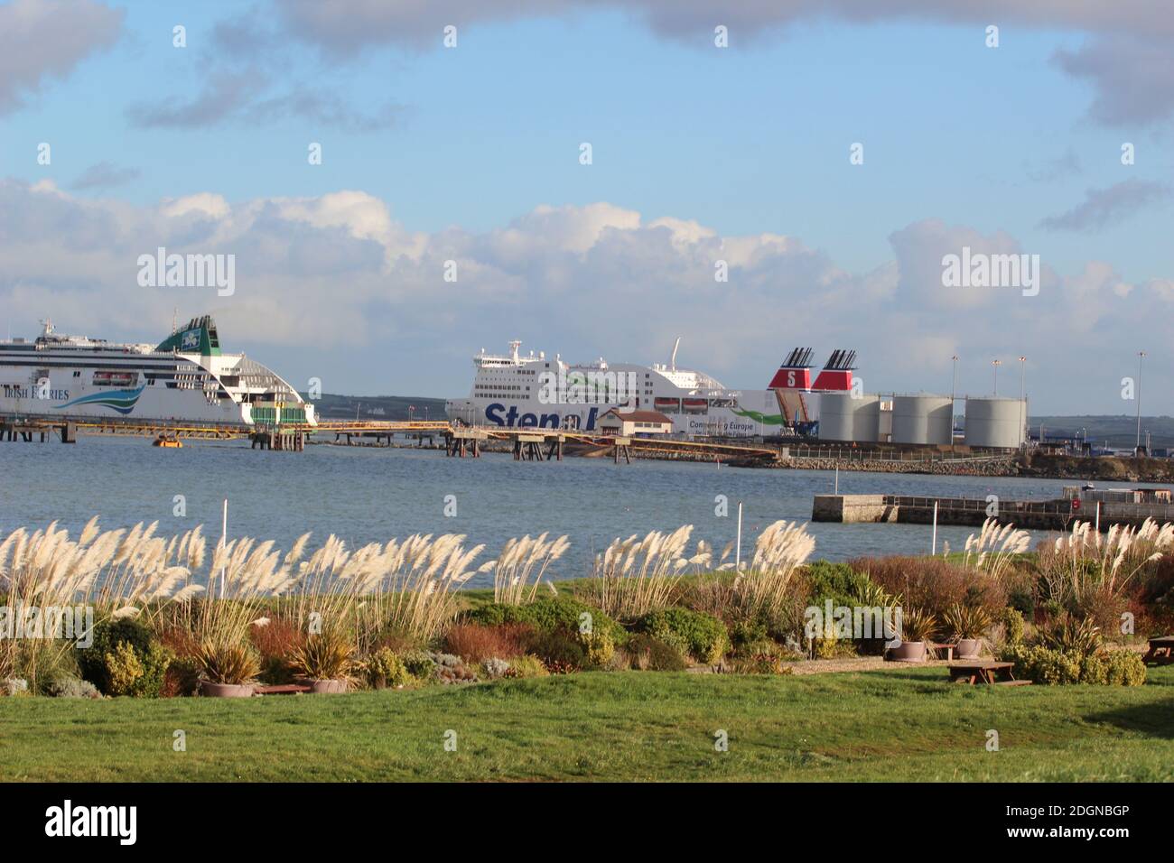 Holyhead port is a major Irish sea port serving Ireland and Anglesey on ...