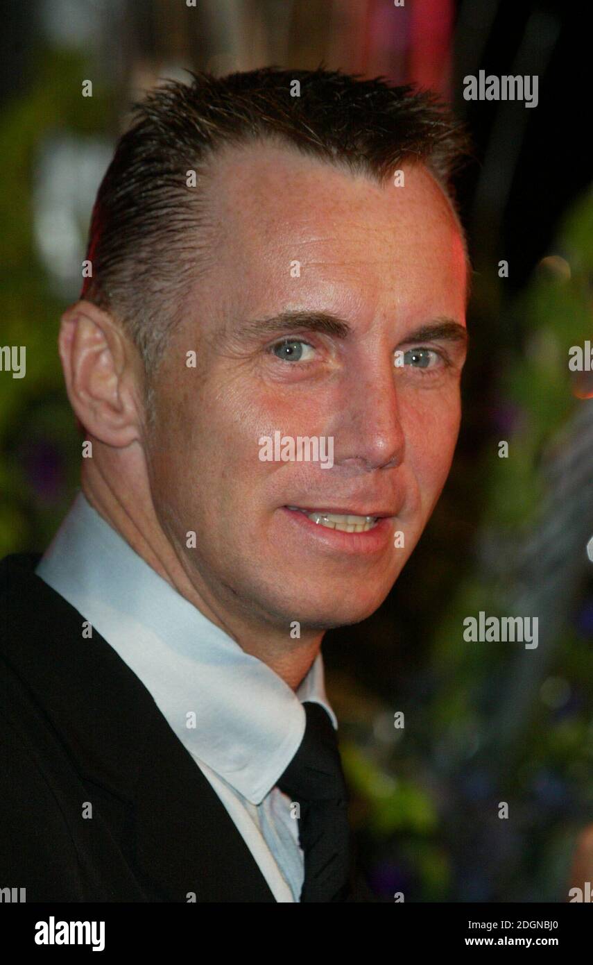 Gary Rhodes arriving at the 2002 TV Moments, BBC Television Centre ...