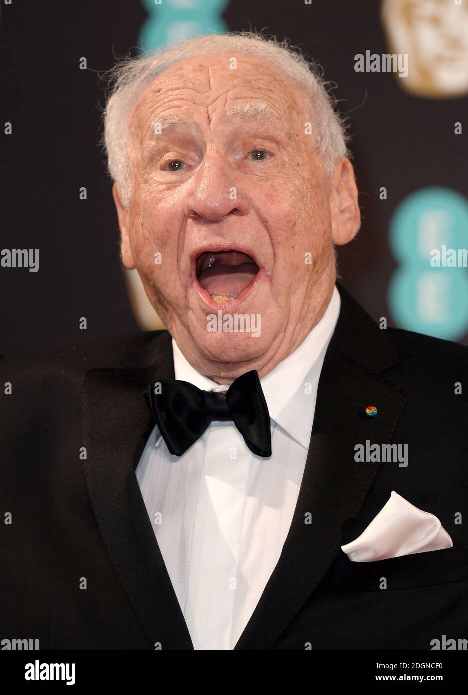 Mel Brooks attending the EE British Academy Film Awards held at the ...
