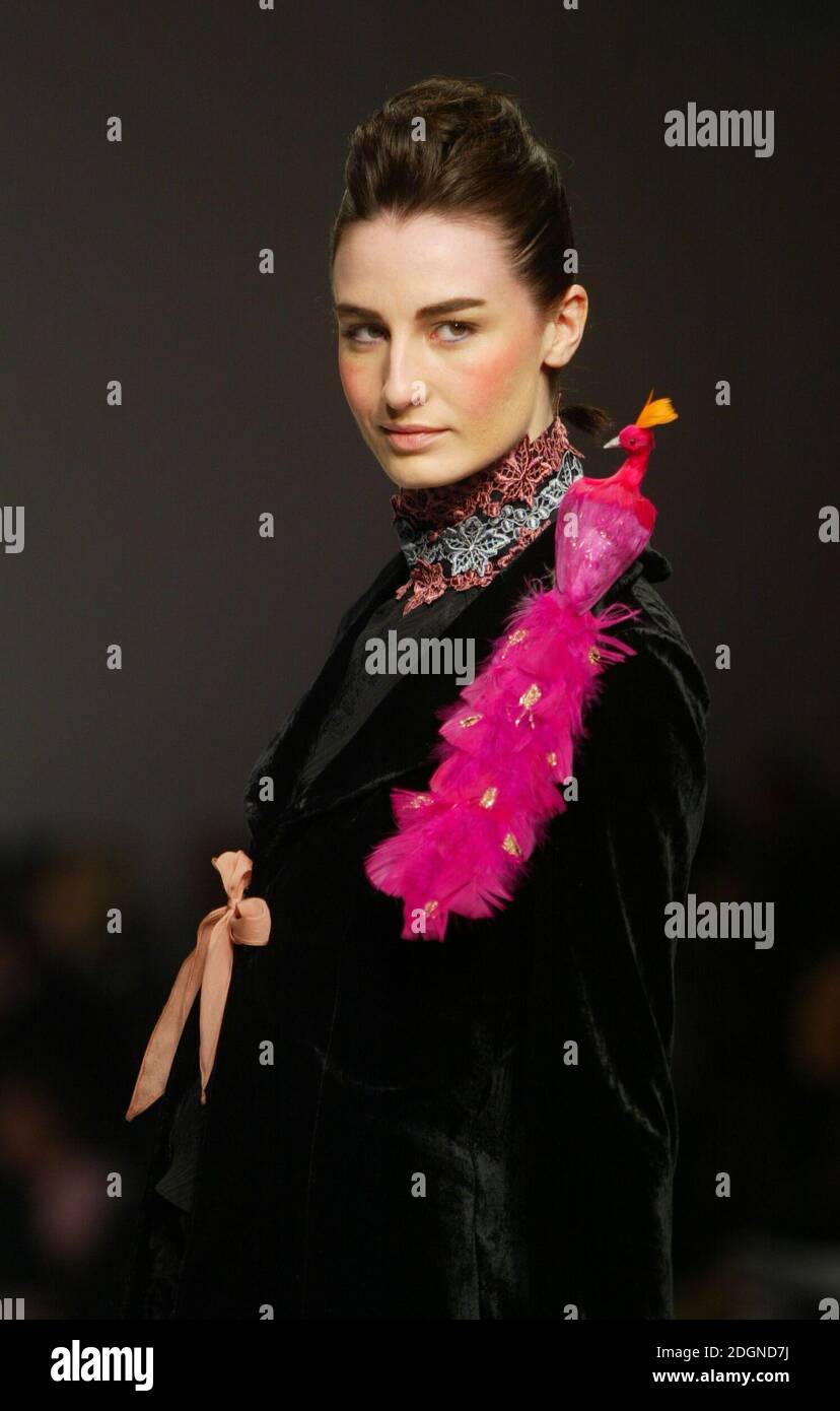 Ronit zilkha london fashion hi-res stock photography and images - Alamy