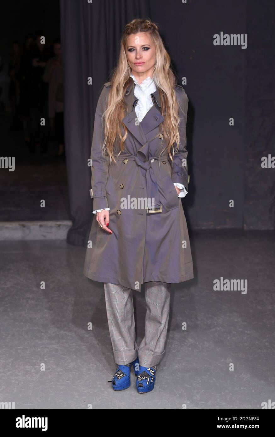 Laura Bailey attending the Burberry London Fashion Week Show at Makers ...