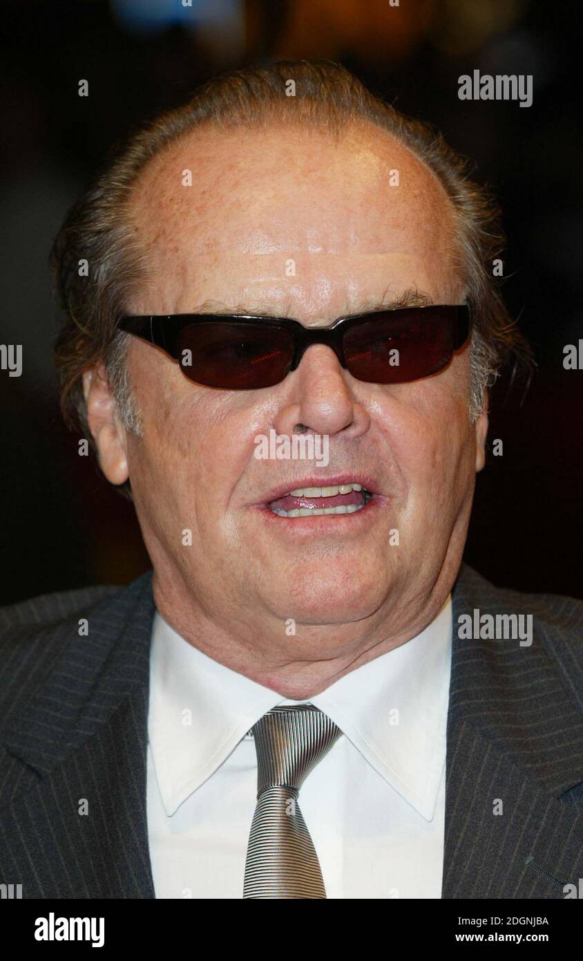 Jack nicholson sunglasses hi-res stock photography and images - Alamy