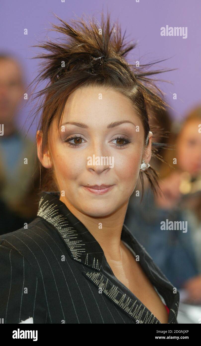 Lucy Jo Johnson at the British Soap Awards 2003 held at the BBC TV ...