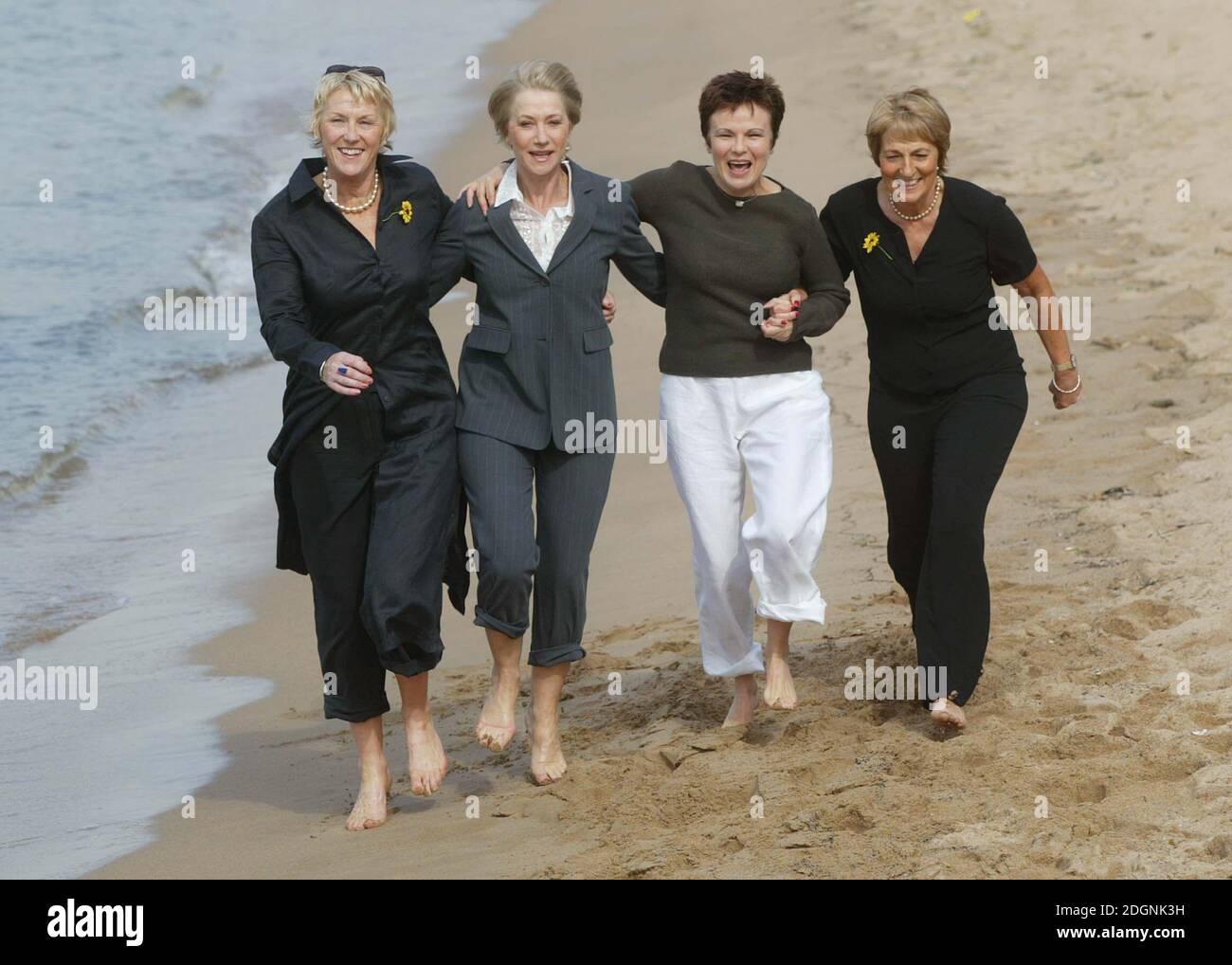 Julie Walter and Helen Mirren along with Tricia Stewart and Angela ...