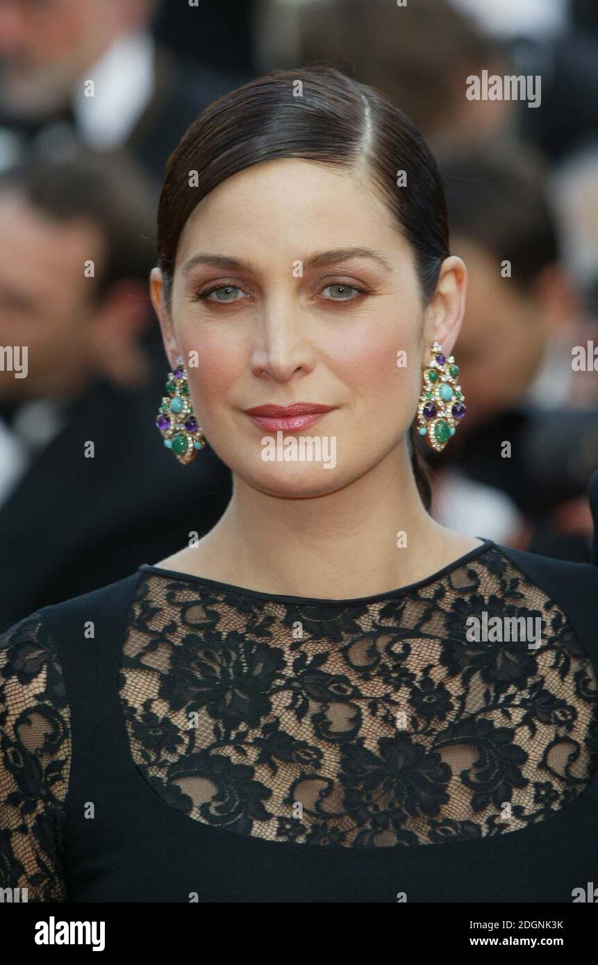 Matriz De Carrie Anne Moss The Matrix' Star Carrie Anne Moss Left