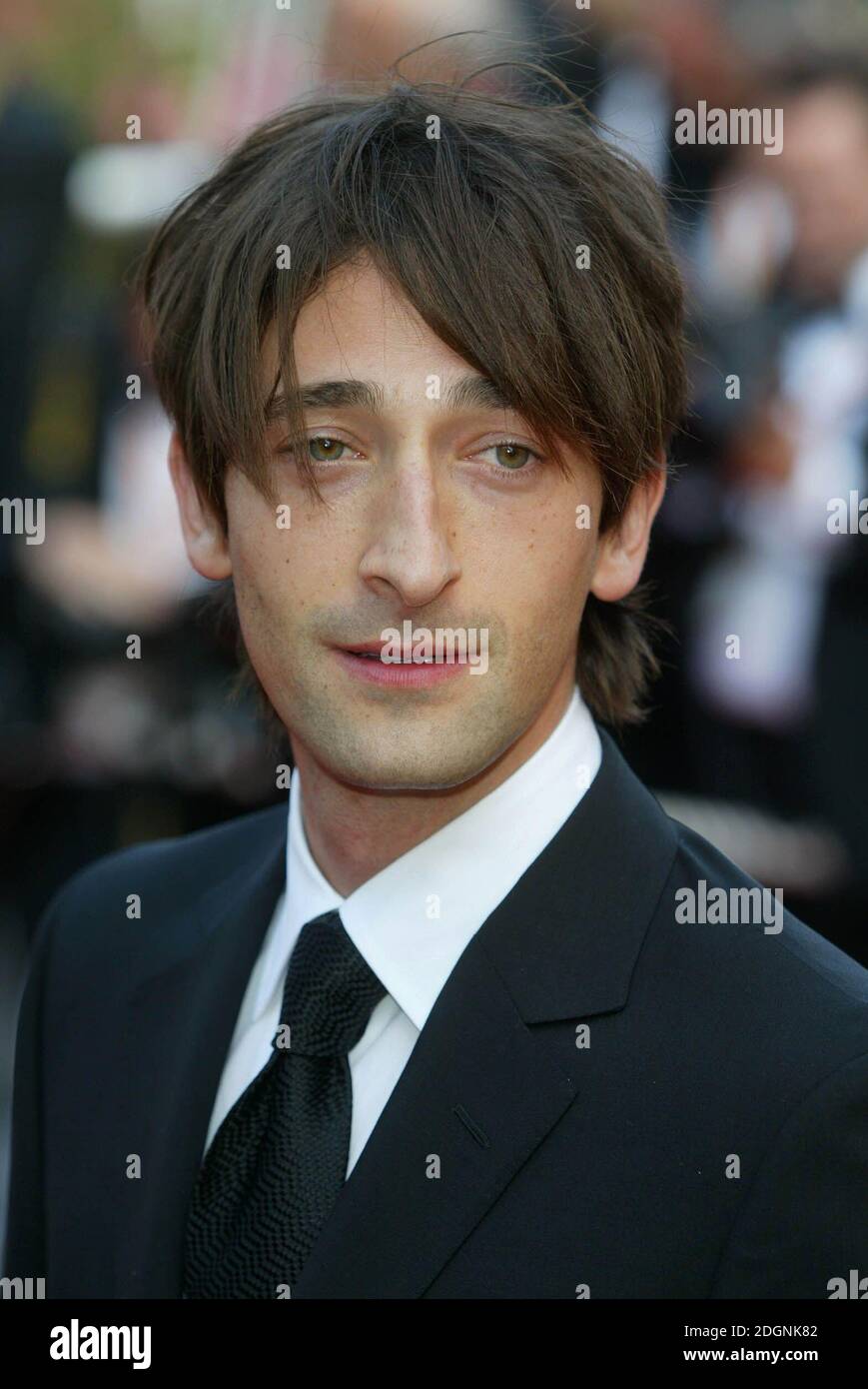 Adrien Brody at the premiere of the film Dogville at the Cannes film ...
