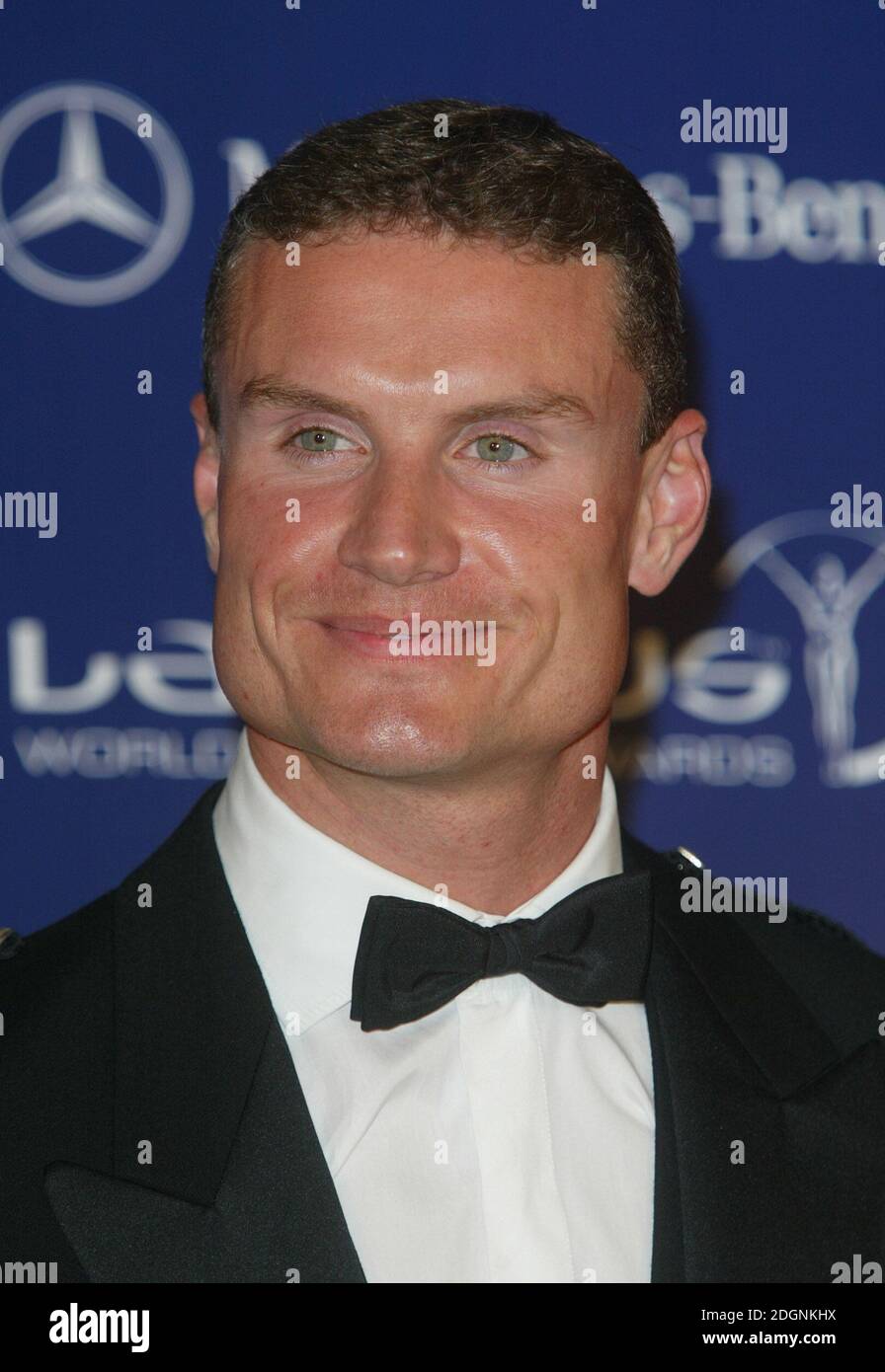 David Coulthard at the Laureus World Sports Awards Ceremony held at the ...