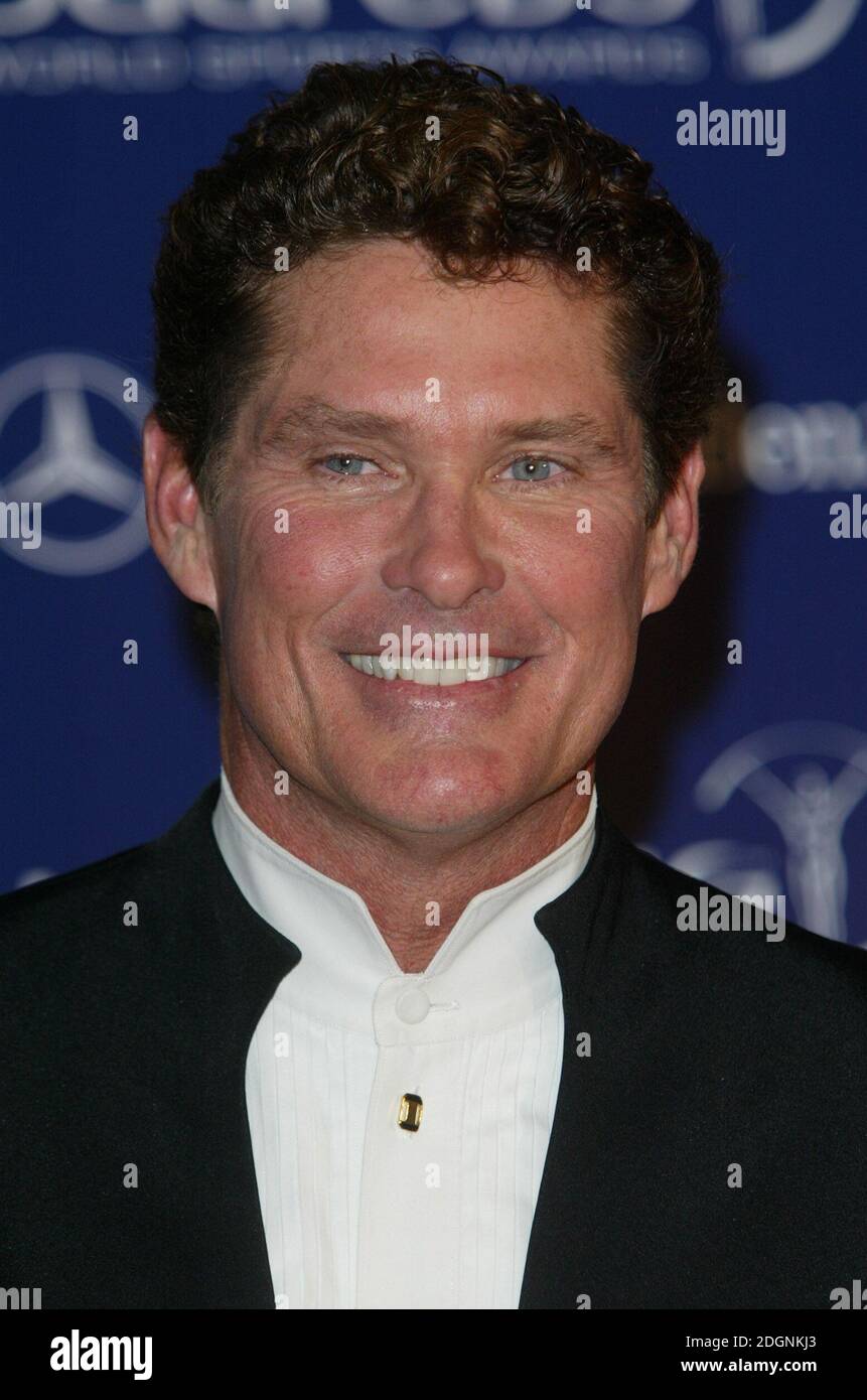 David Hasselhoff at the Laureus World Sports Awards Ceremony held at ...