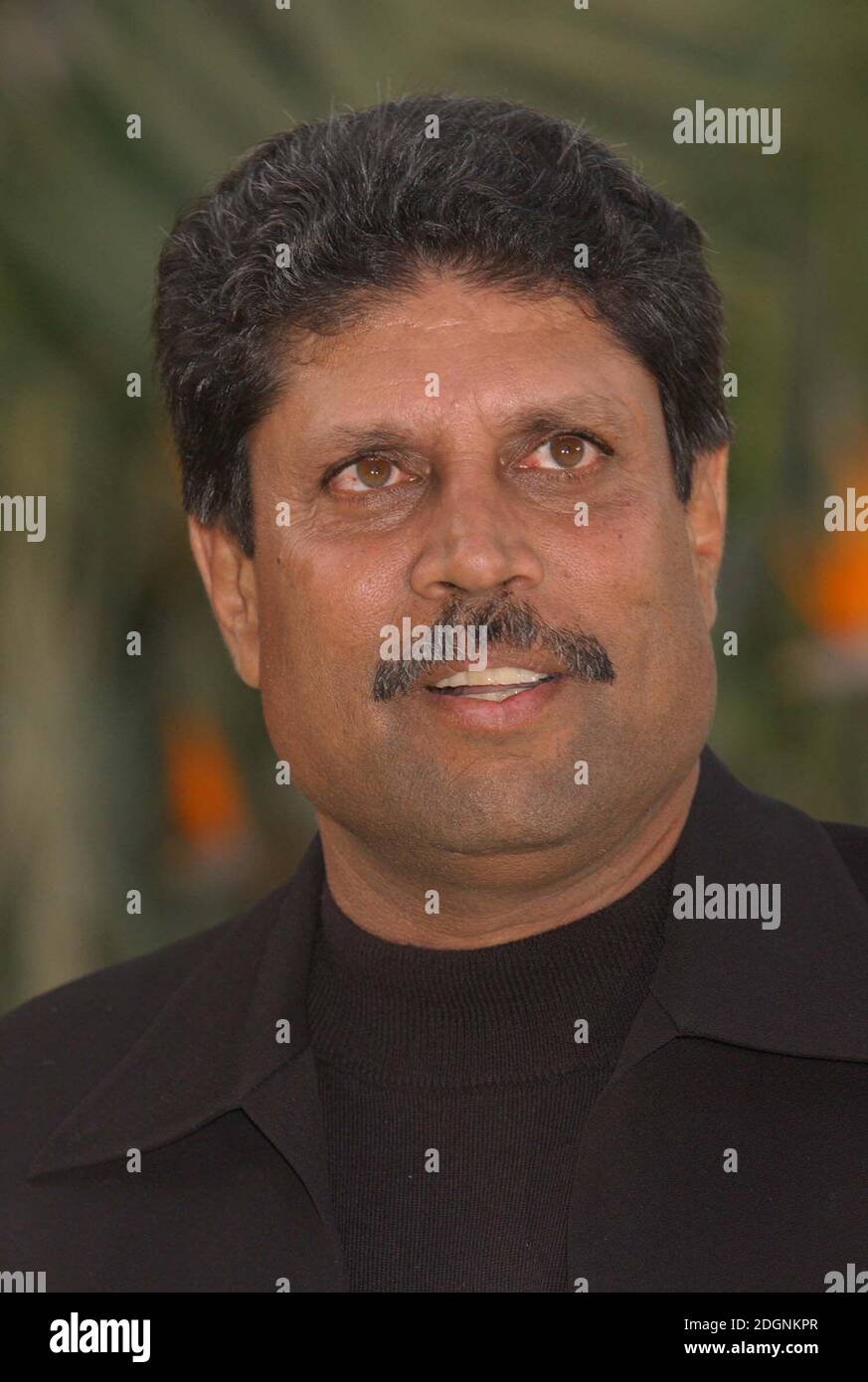 Kapil Dev at the Laureus Sports Awards pre party, Monte Carlo. Headshot ...