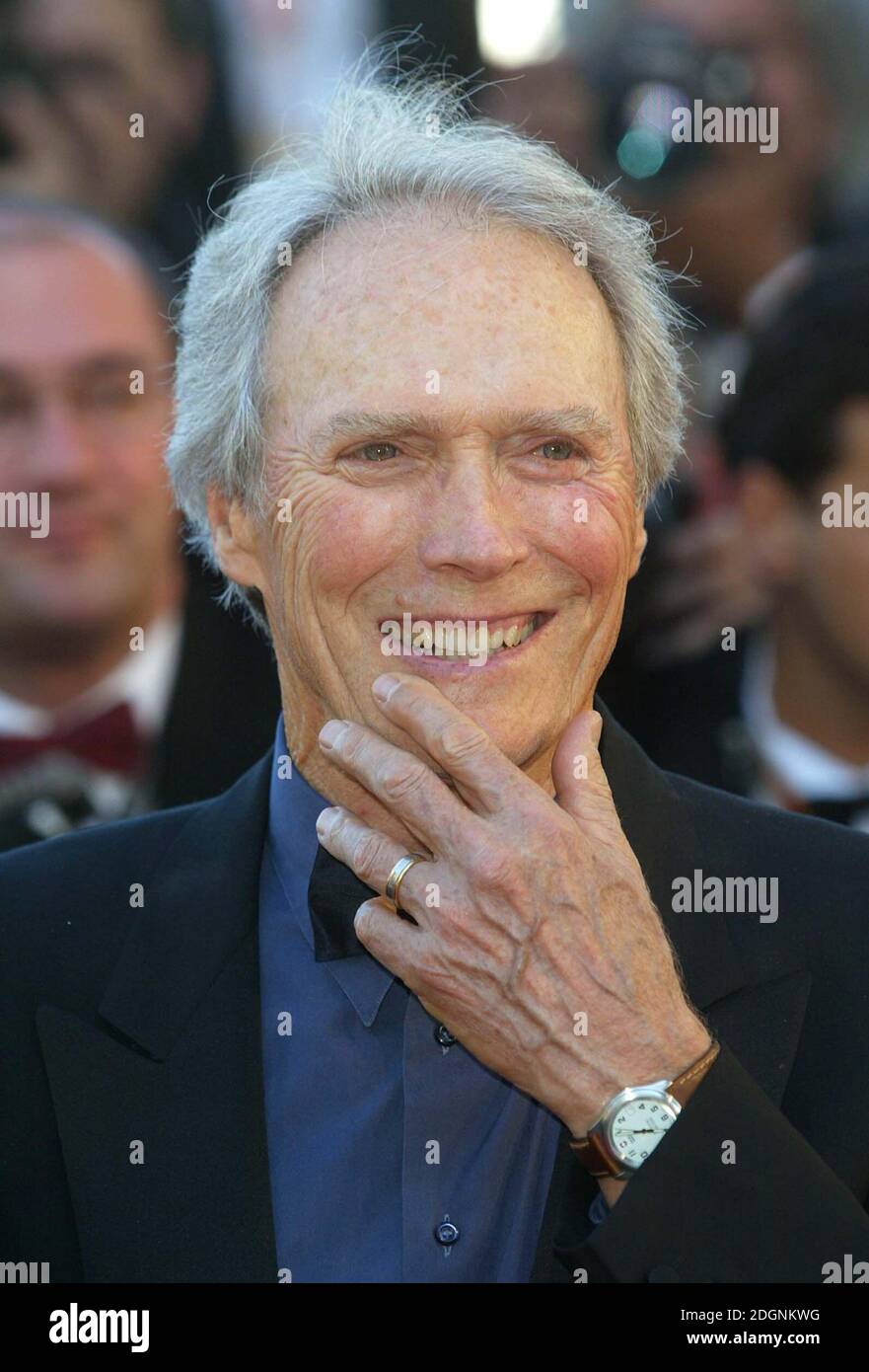 Clint Eastwood at the Cannes Film Festival premiere of the film Mystic ...