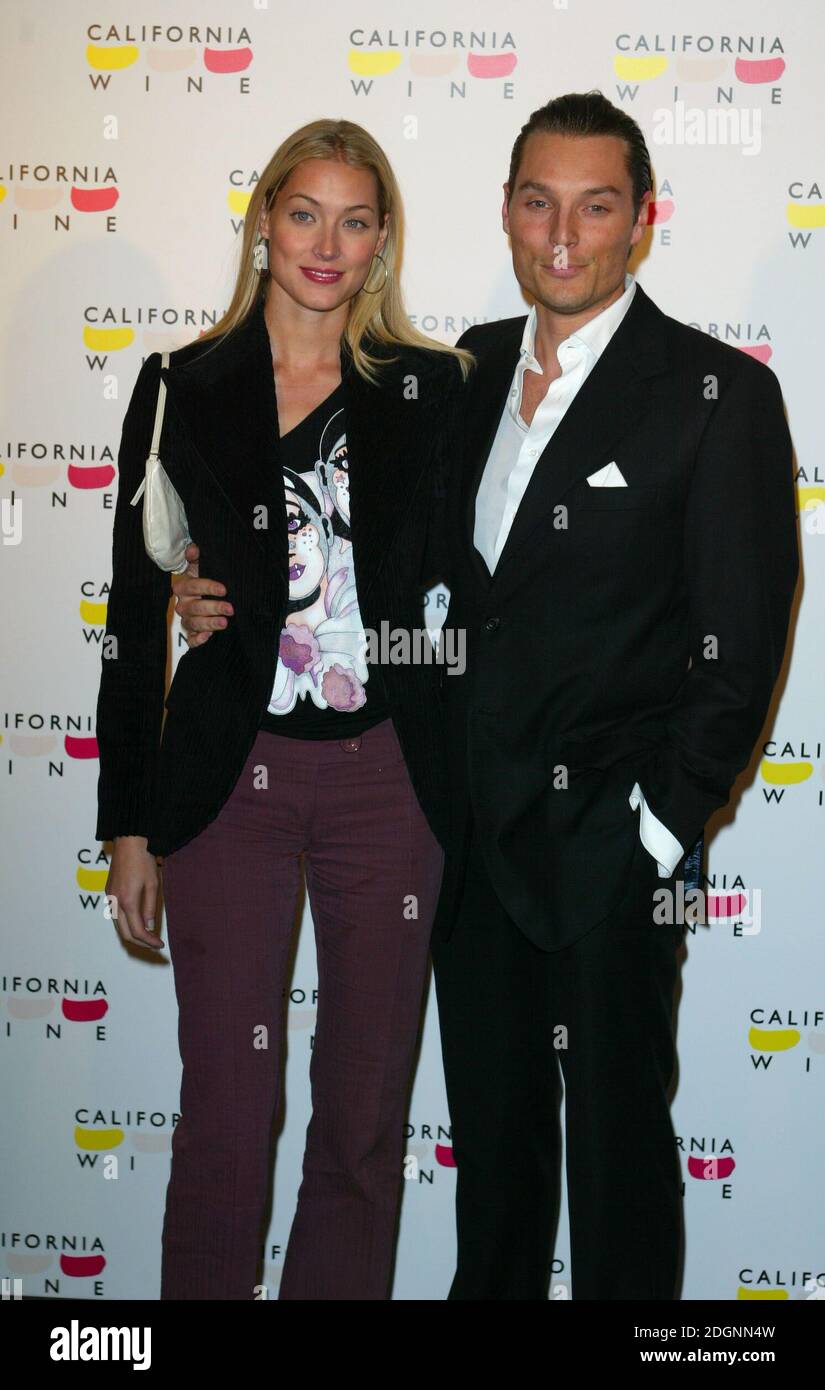 Heidi Wichlinski at the California Wine Party at The Old Saatchi ...