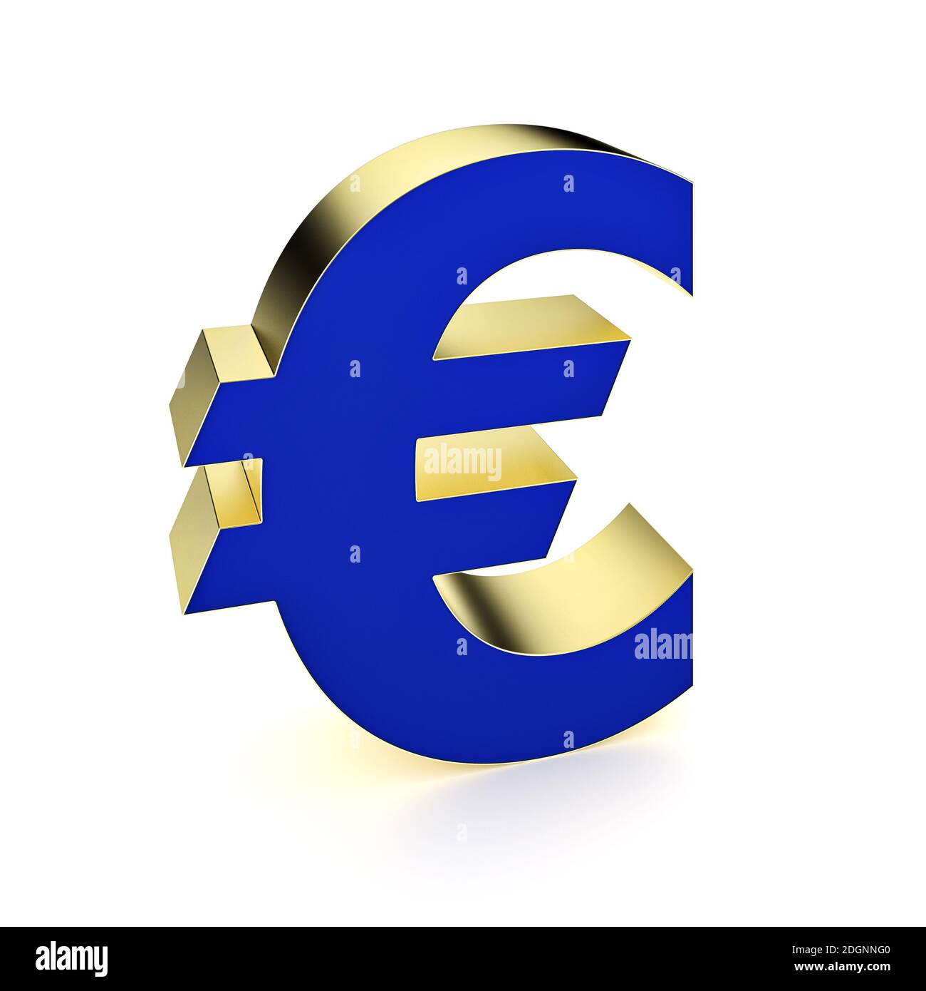3D euro symbol rendering - Illustration Stock Photo - Alamy