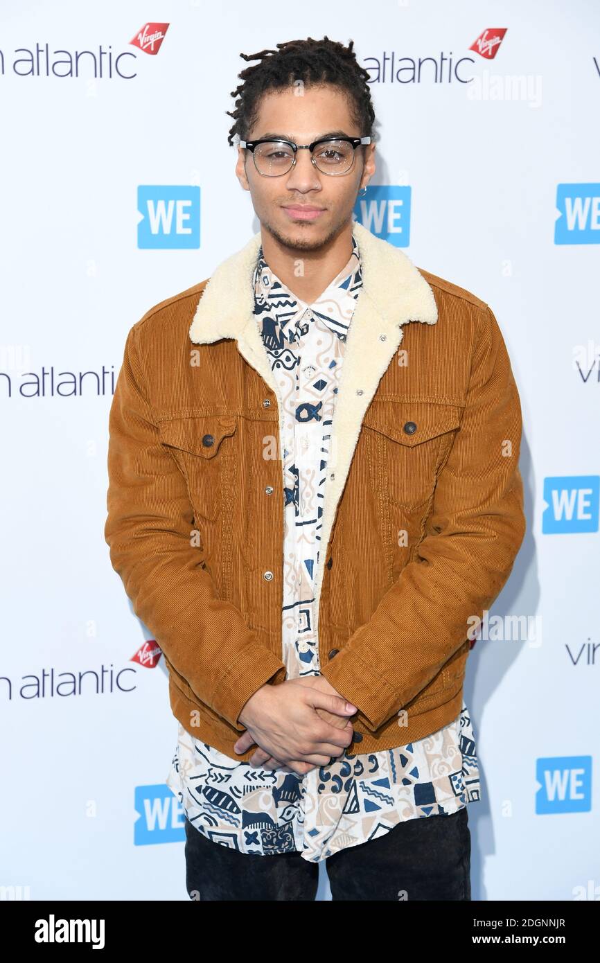 Bluey Robinson during the WE Day UK held at the SSE Arena, Wembley ...