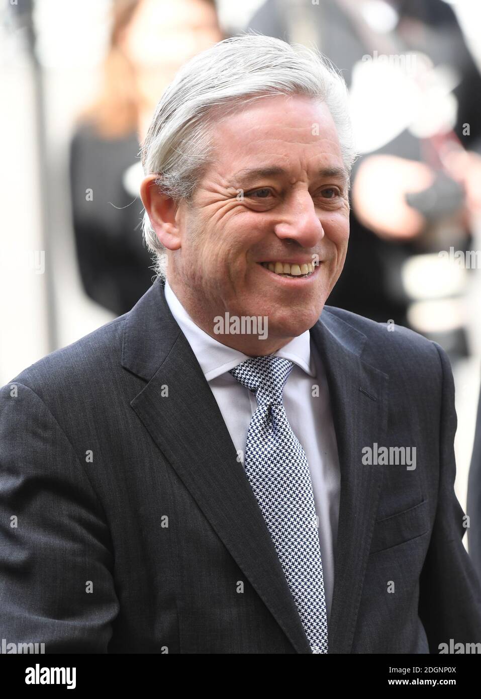 Speaker of the House of Commons John Bercow attending a service of hope ...