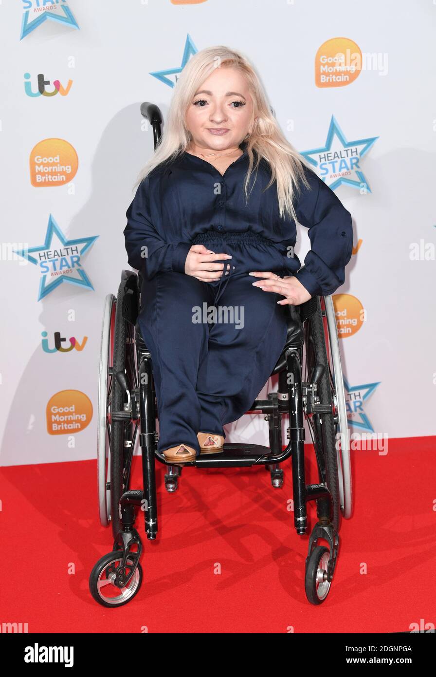 Samantha Renke attending Good Morning Britain's Health Star Awards held ...