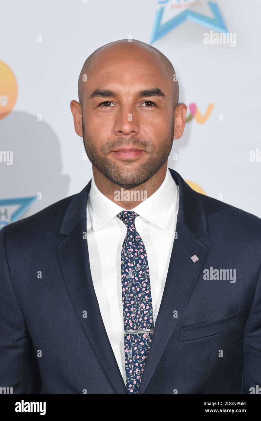 Alex Beresford attending Good Morning Britain's Health Star Awards held ...