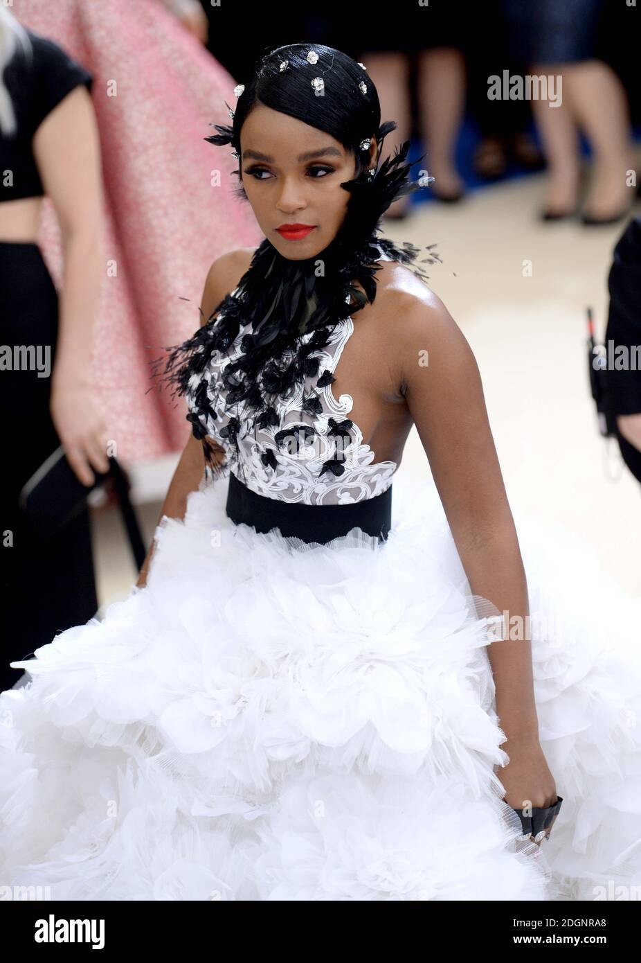 Janelle Monáe attending The Metropolitan Museum of Art Costume ...