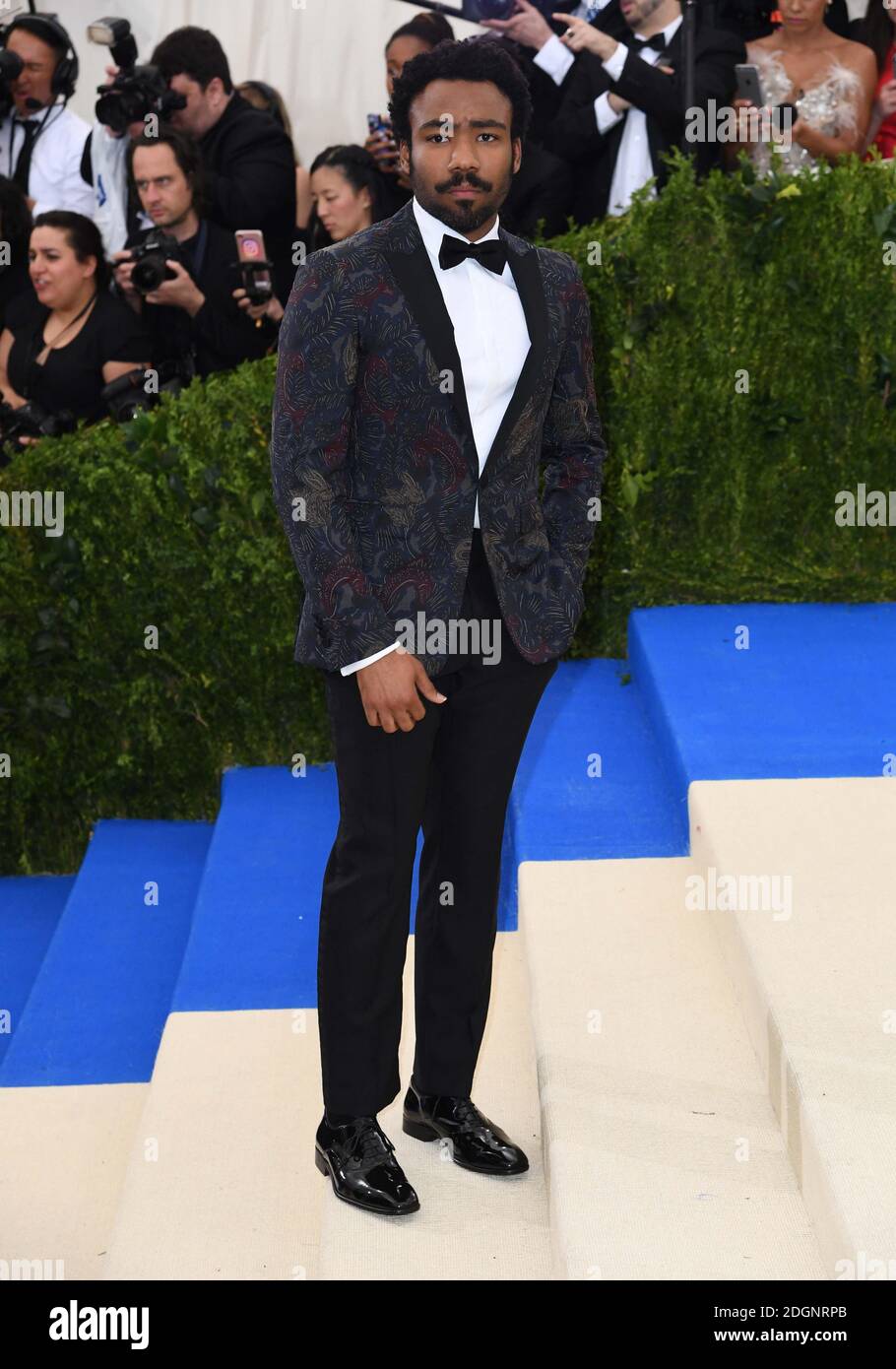 Donald Glover attending The Metropolitan Museum of Art Costume ...